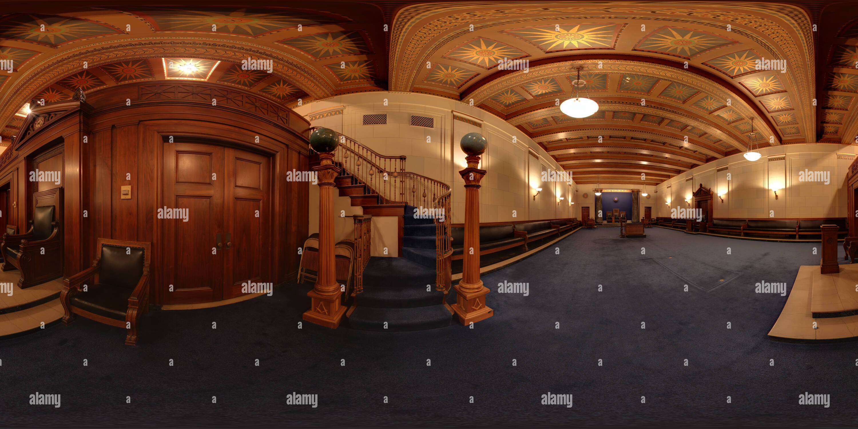 Masonic temple detroit hi-res stock photography and images - Alamy