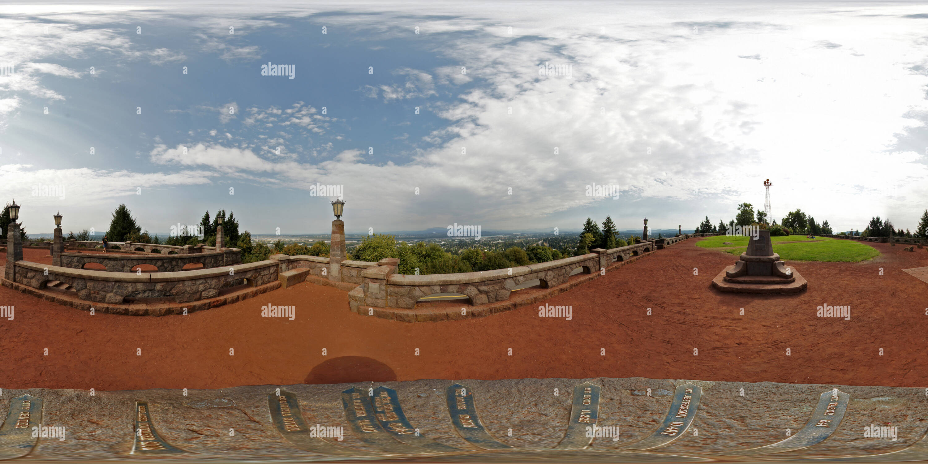 360° view of Rocky Butte State Park - Alamy