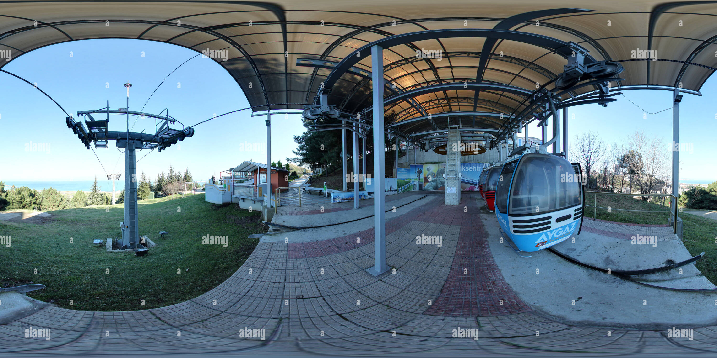 Baruthane teleferik hi-res stock photography and images - Alamy