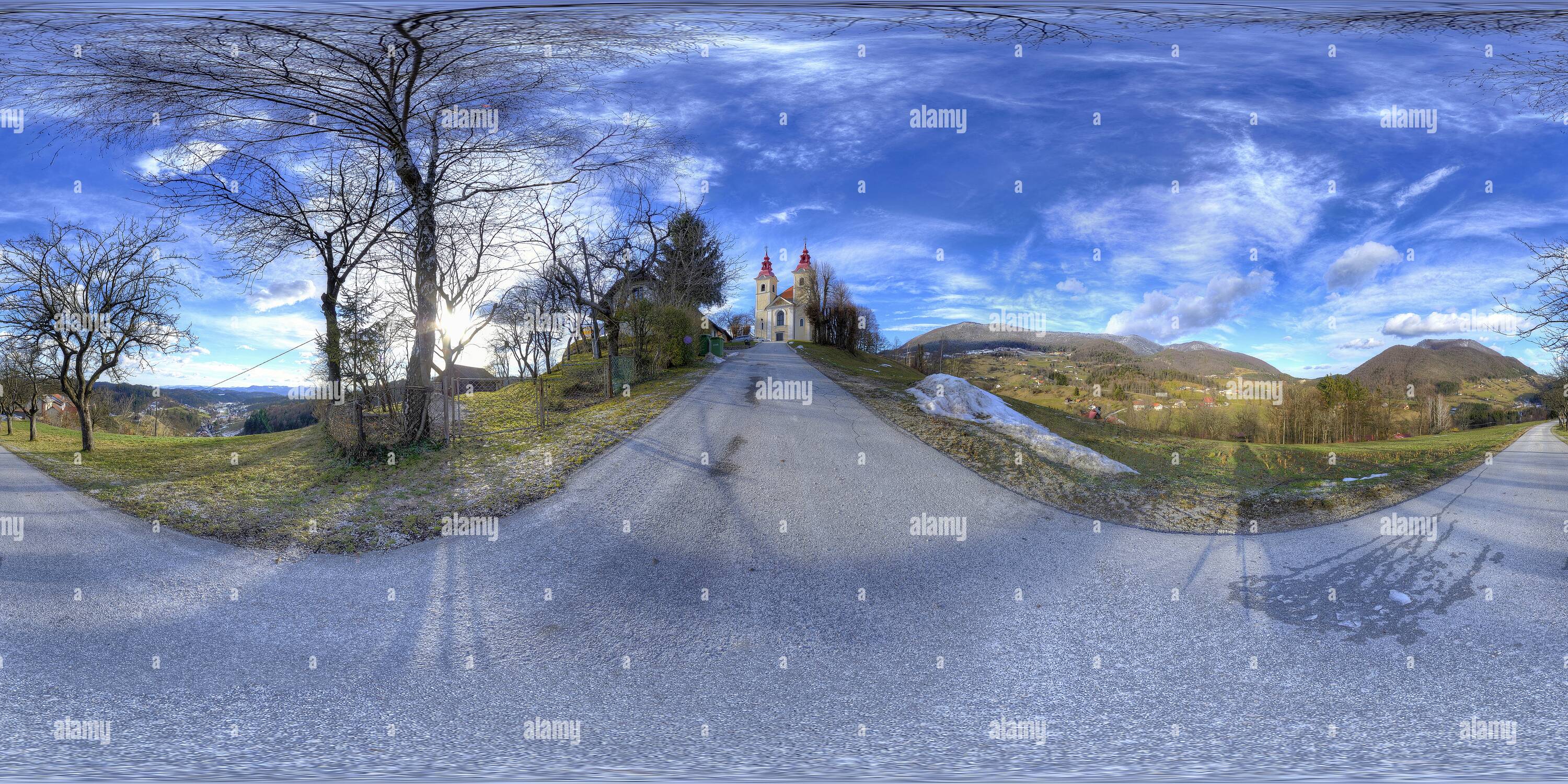360° view of Frankolovo - Cerkev Svete Trojice na Gojki - 2 - Alamy