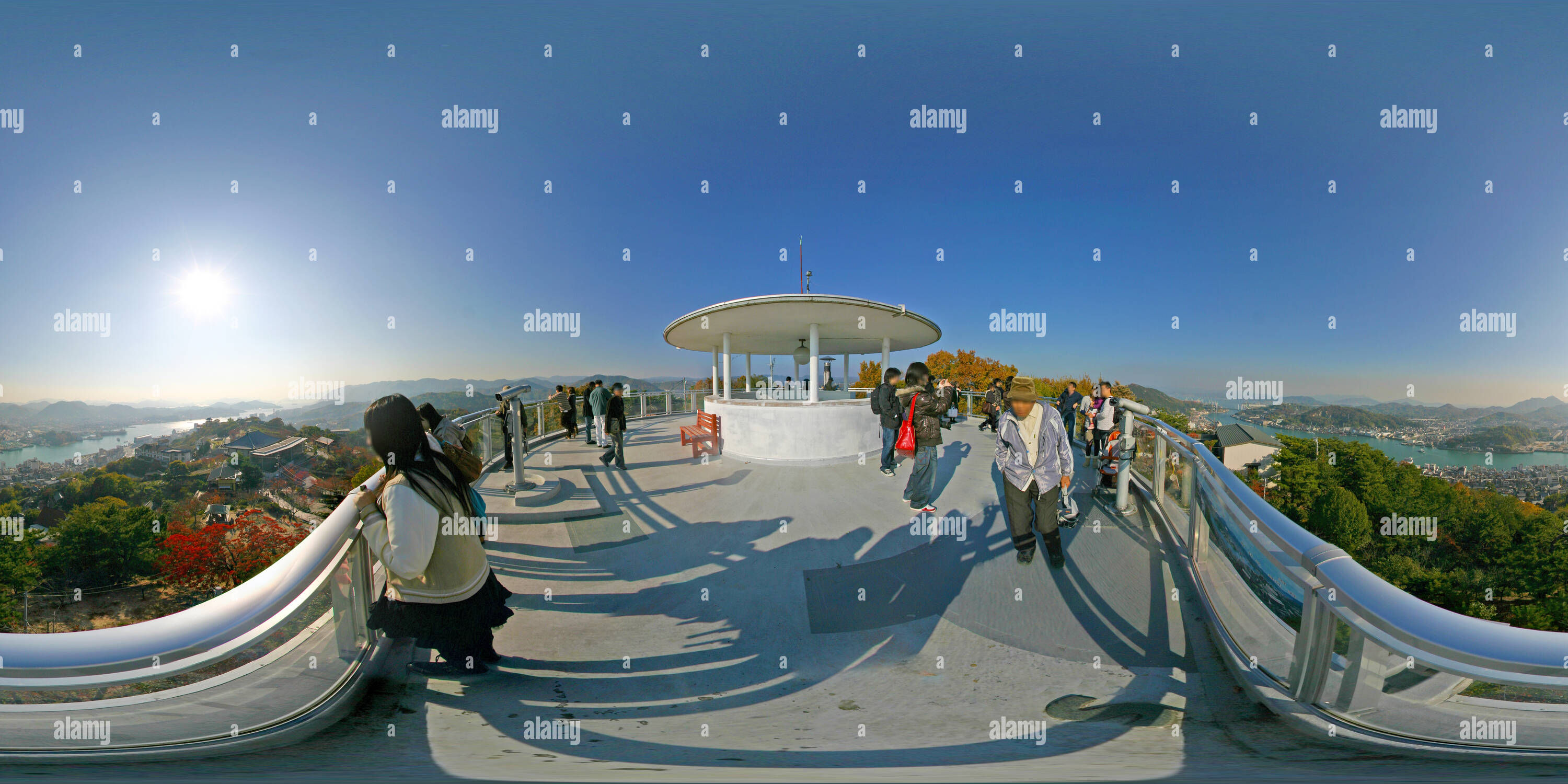 360° view of Senkouji Park viewing platform - Alamy