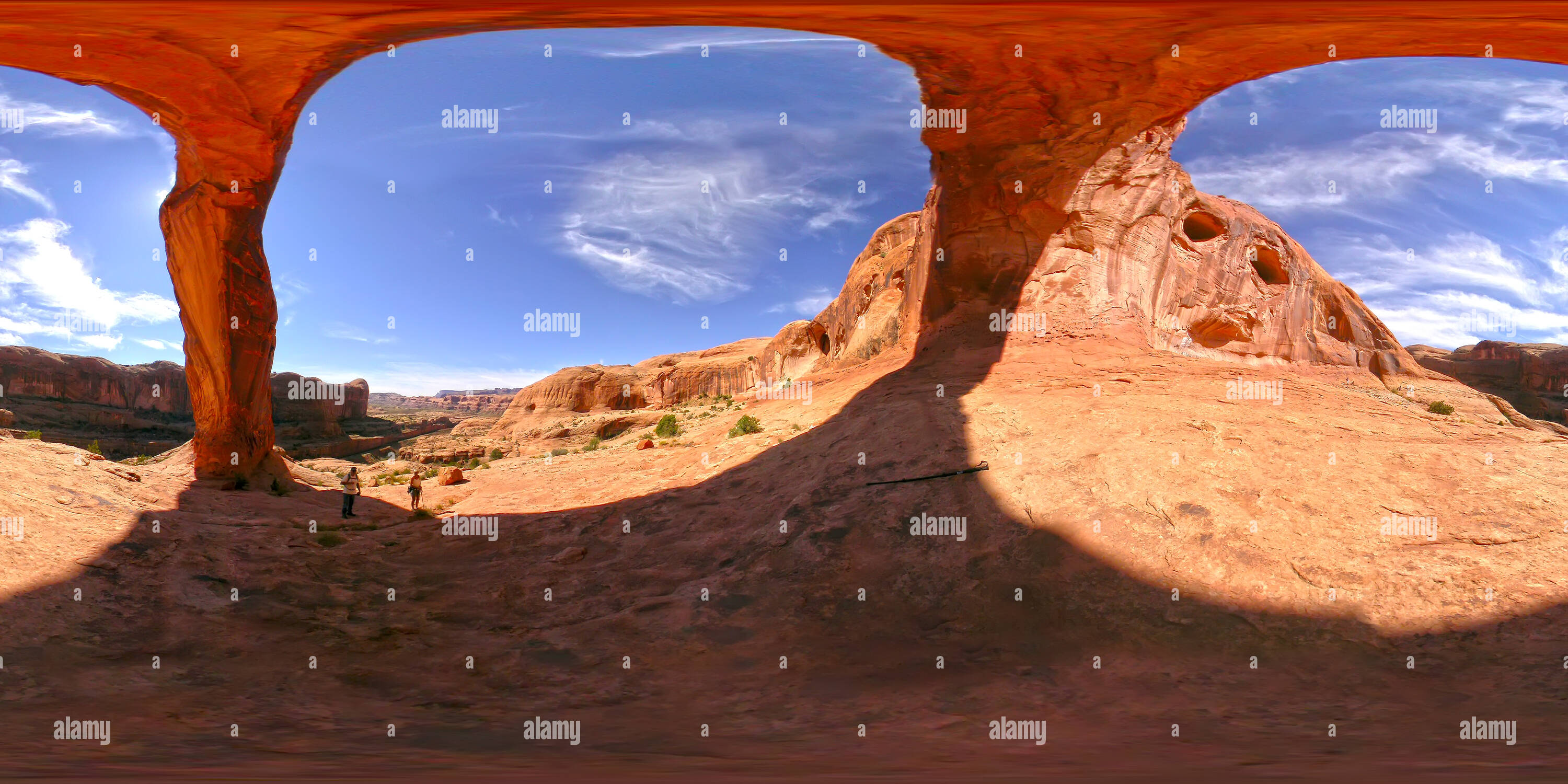 360° view of Under The Corona Arch - Alamy