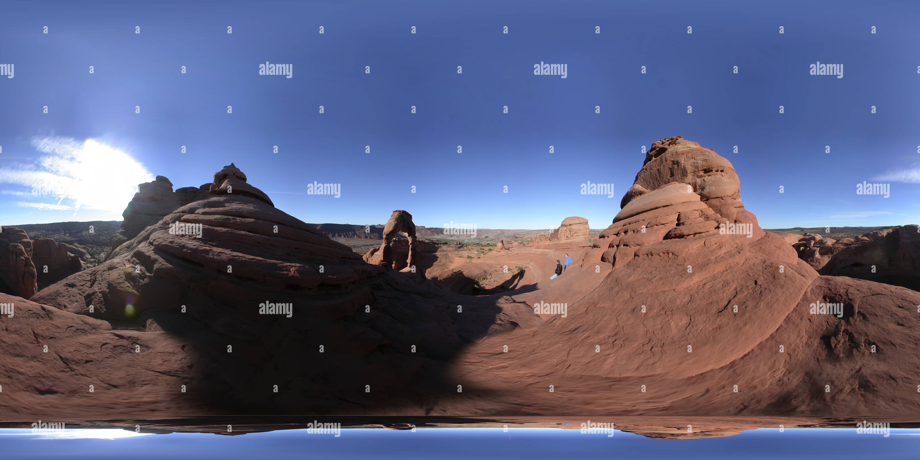 Delicate arch hike hi-res stock photography and images - Alamy