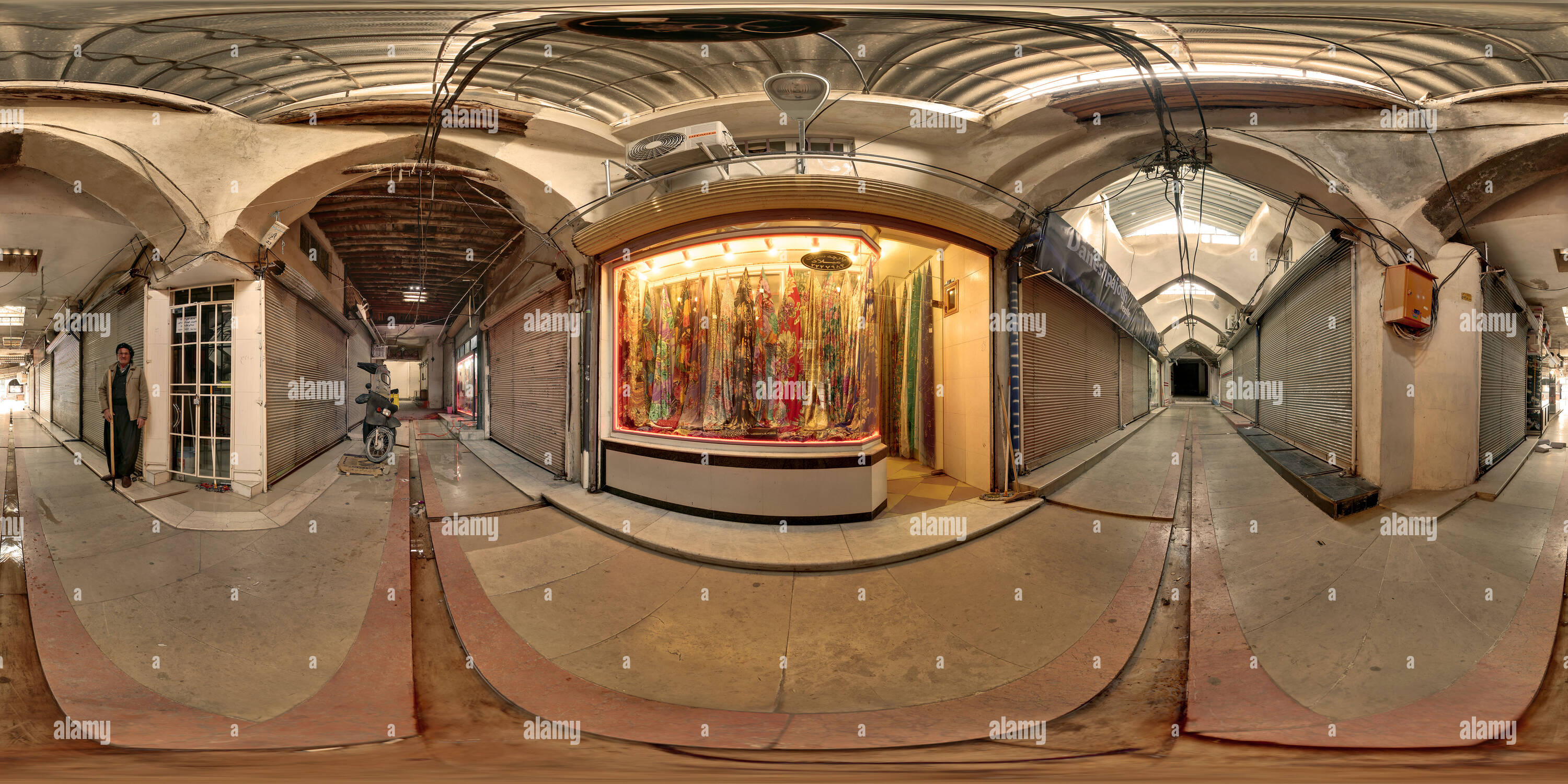 360° view of Last Shop in Bazar - Alamy