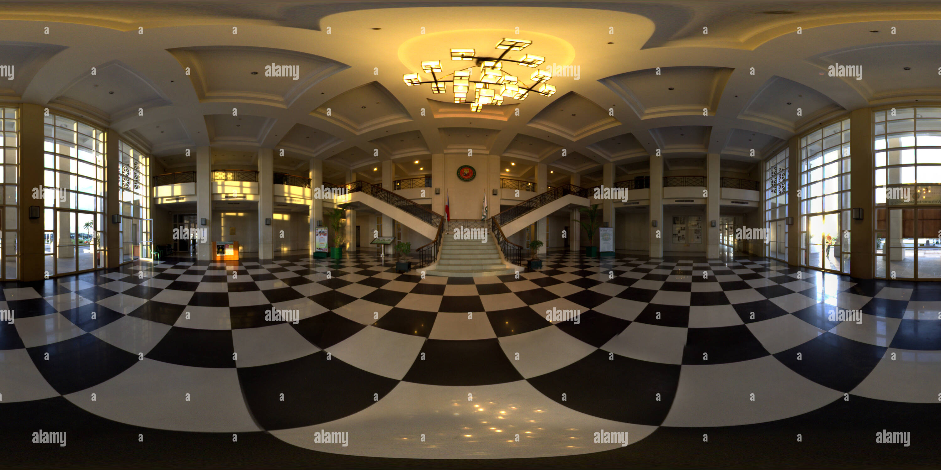 360° view of Lobby of Government Center - Alamy