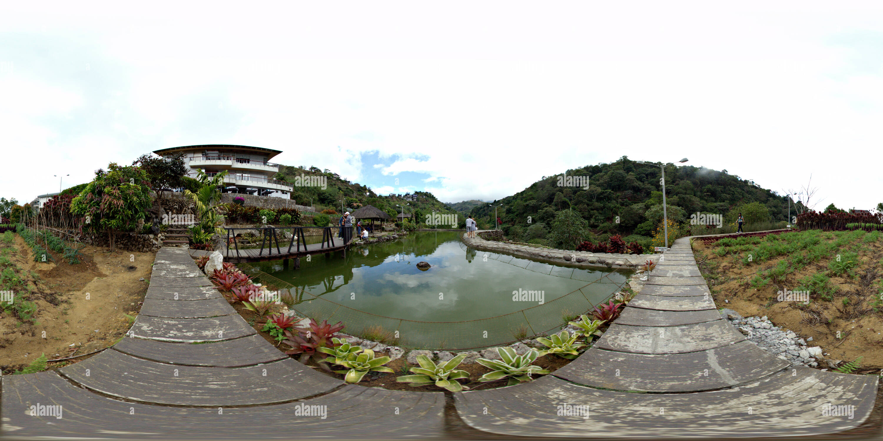 360° view of Ben-Cab Museum Garden - Alamy
