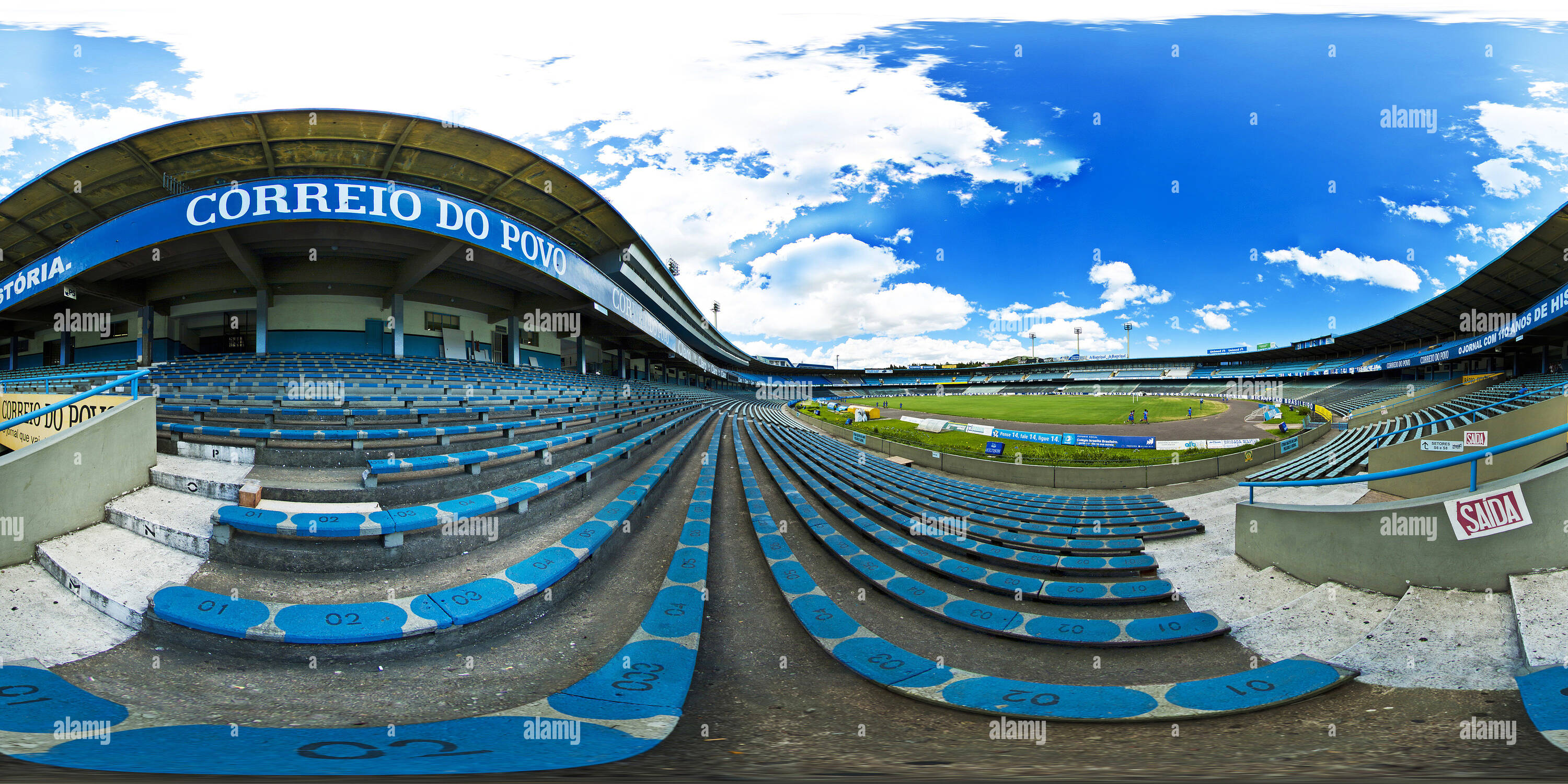 360° view of Olimpico Monumental Stadium - Alamy