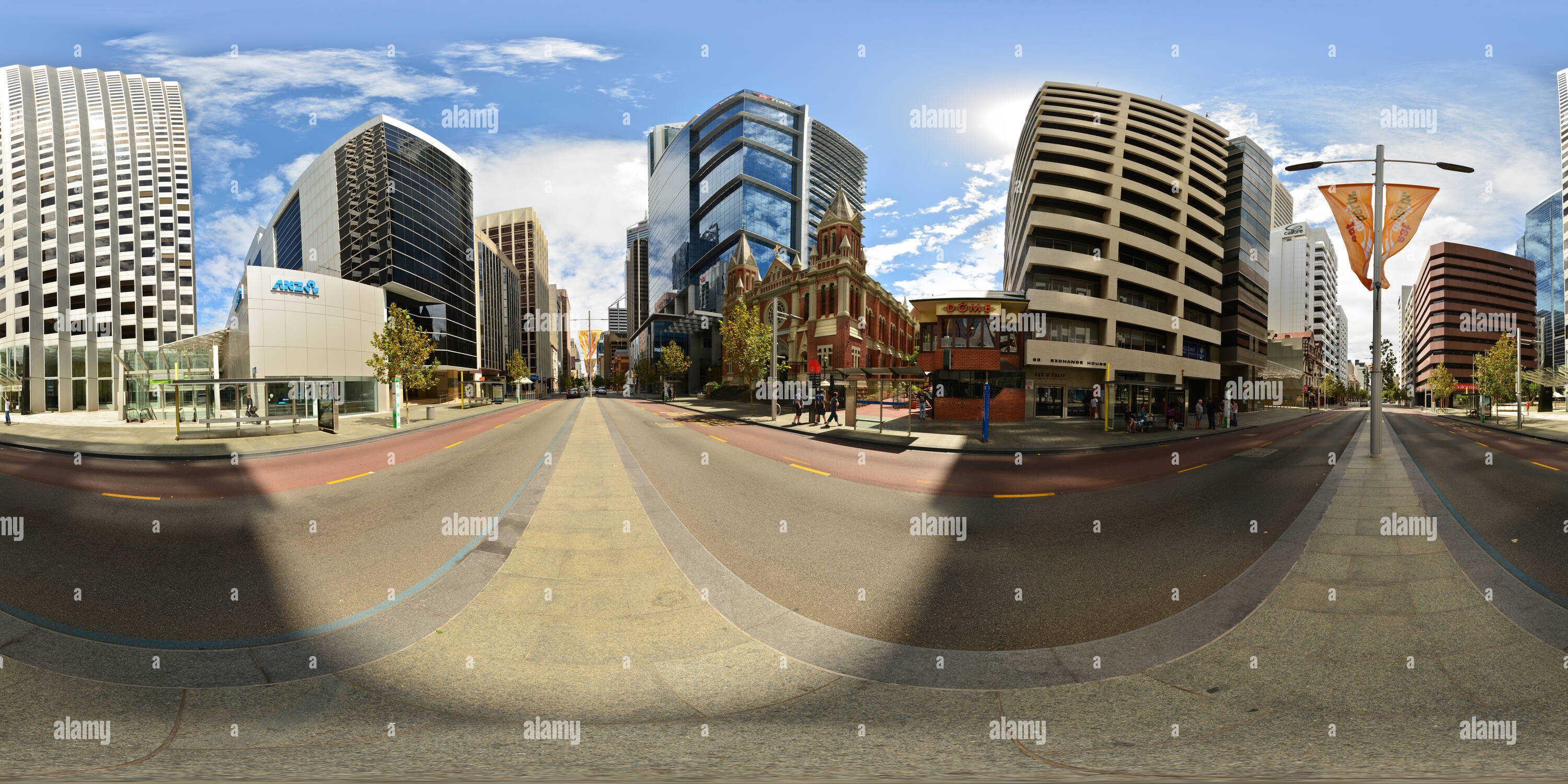 360° view of Trinity Uniting Church at St George’s Terrace, Perth - Alamy