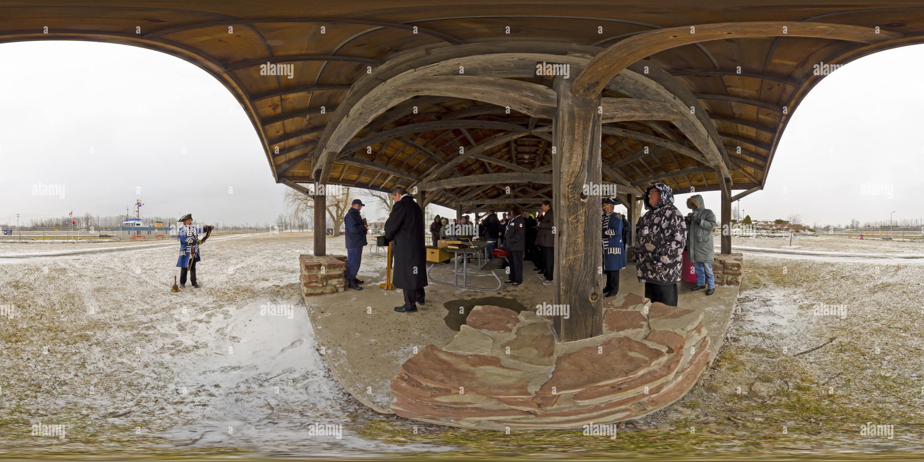 360° view of Top Hat Ceremony - Alamy