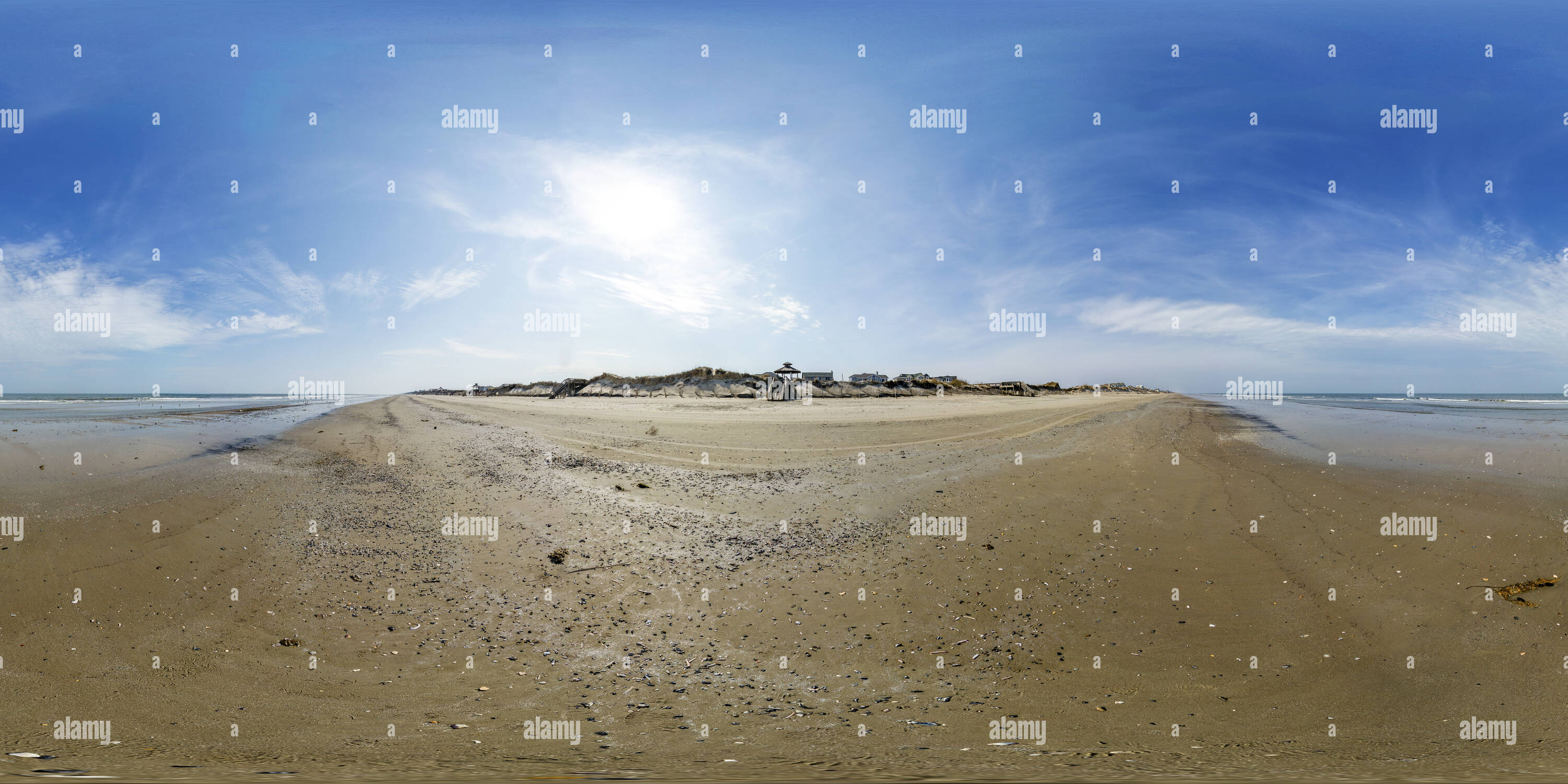 360° view of Outer Banks Beach at Corolla, NC - Alamy