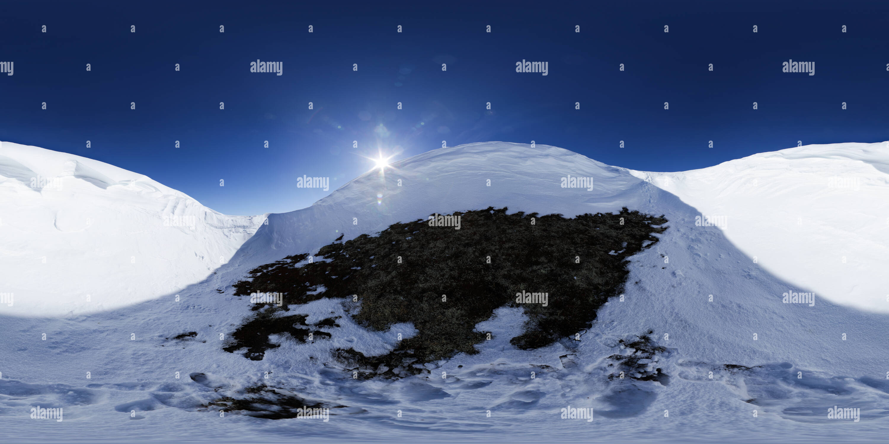 360° view of 130401 Hardanger Halnetjorna Xc Windhole - Alamy