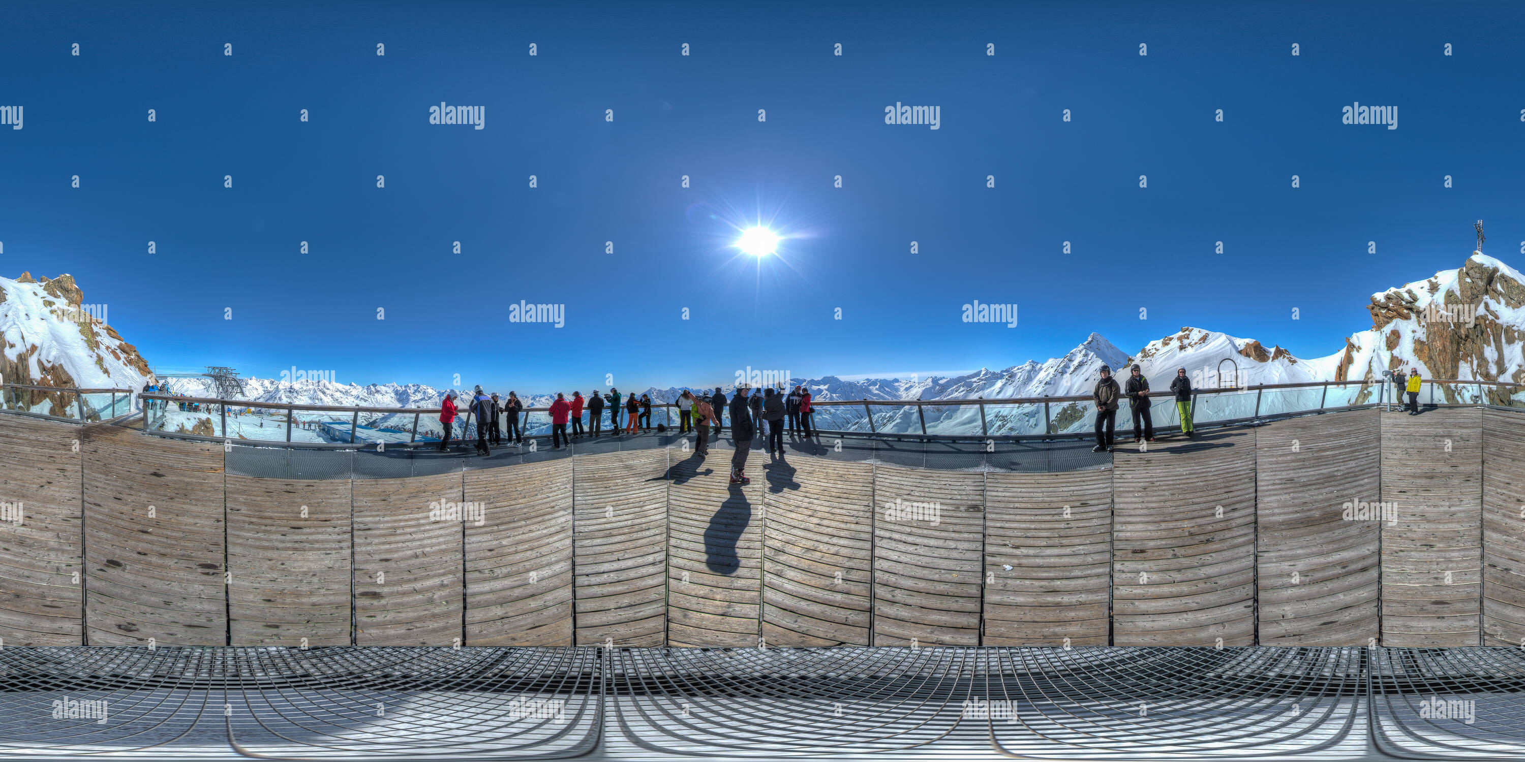 360° view of View from Gaislachkogl Autria Tirol - Alamy
