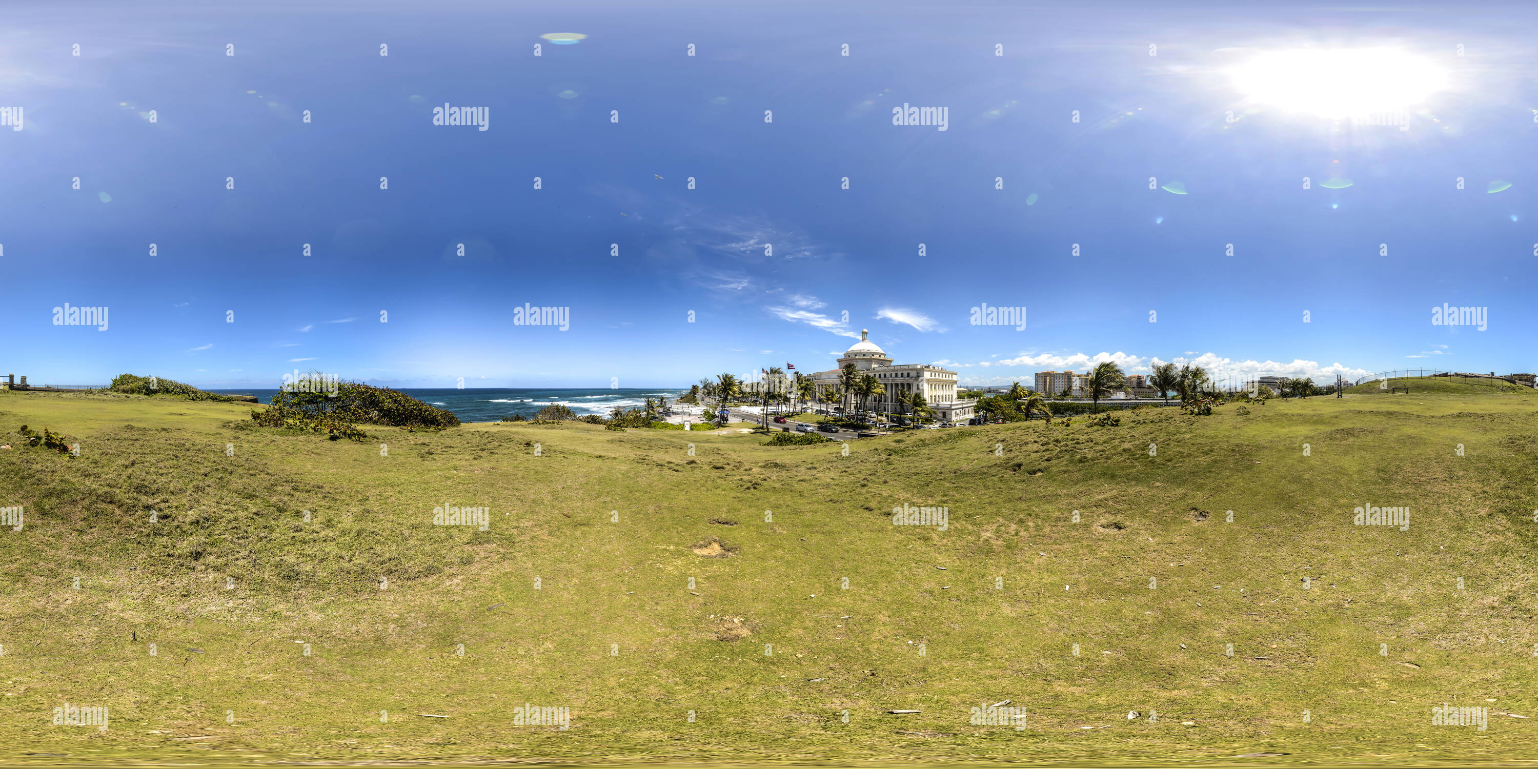 360° view of Puerto Rico Capitol 5 - Alamy