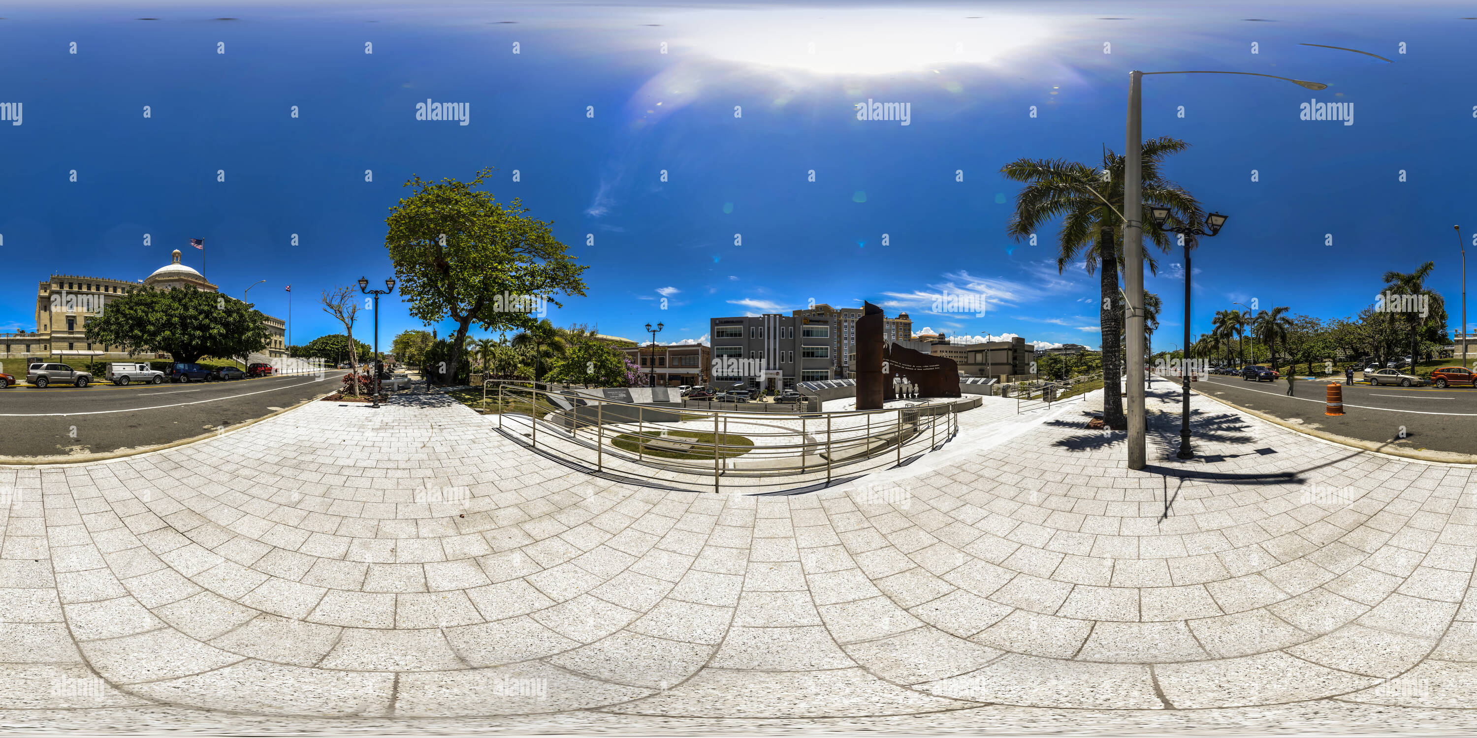360° view of Puerto Rico Capitol 1 - Alamy