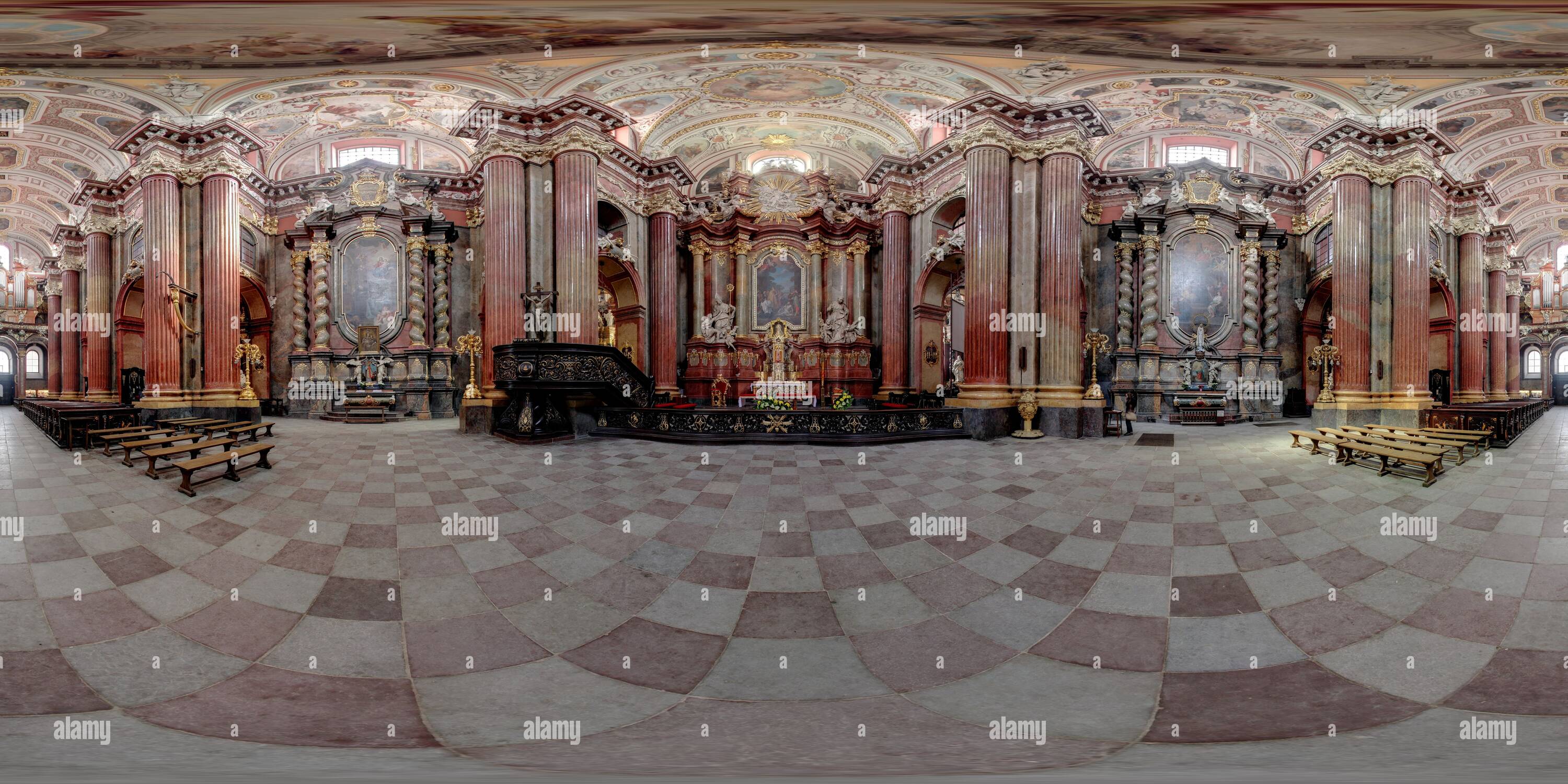 360° view of Fara Poznanska, Poznan, Poland - Alamy