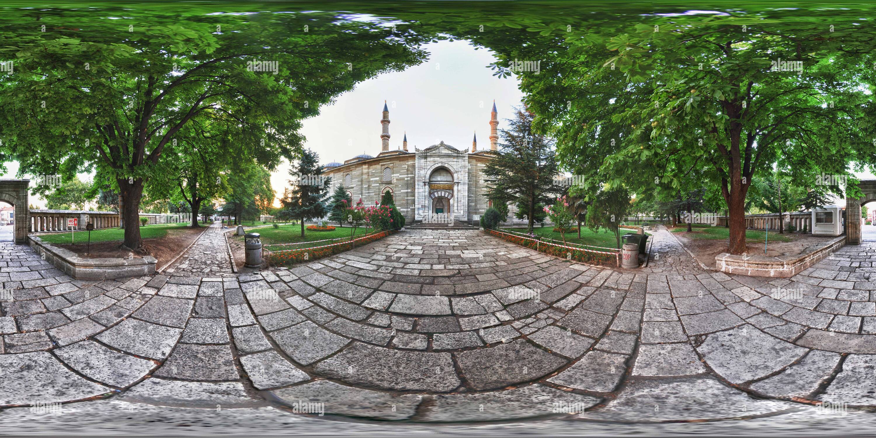 360° view of Historic Selimiye Mosque 2 - Alamy