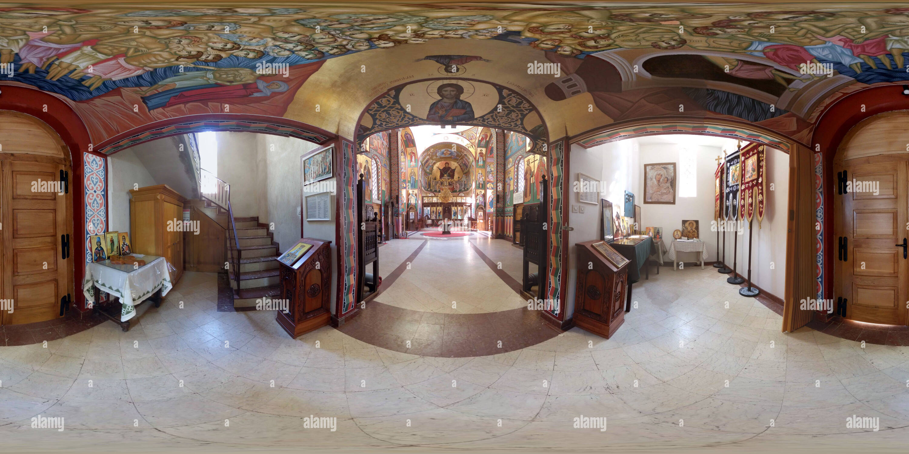 360° view of Priprata, Manastir Pokrova Presvete Bogorodice - Djunis ...