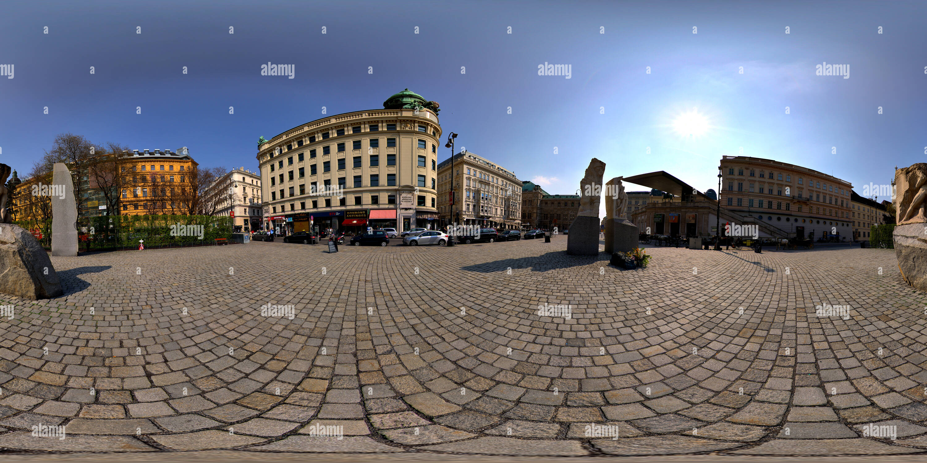 360° view of Austria, Wien, Albertinaplatz - Alamy
