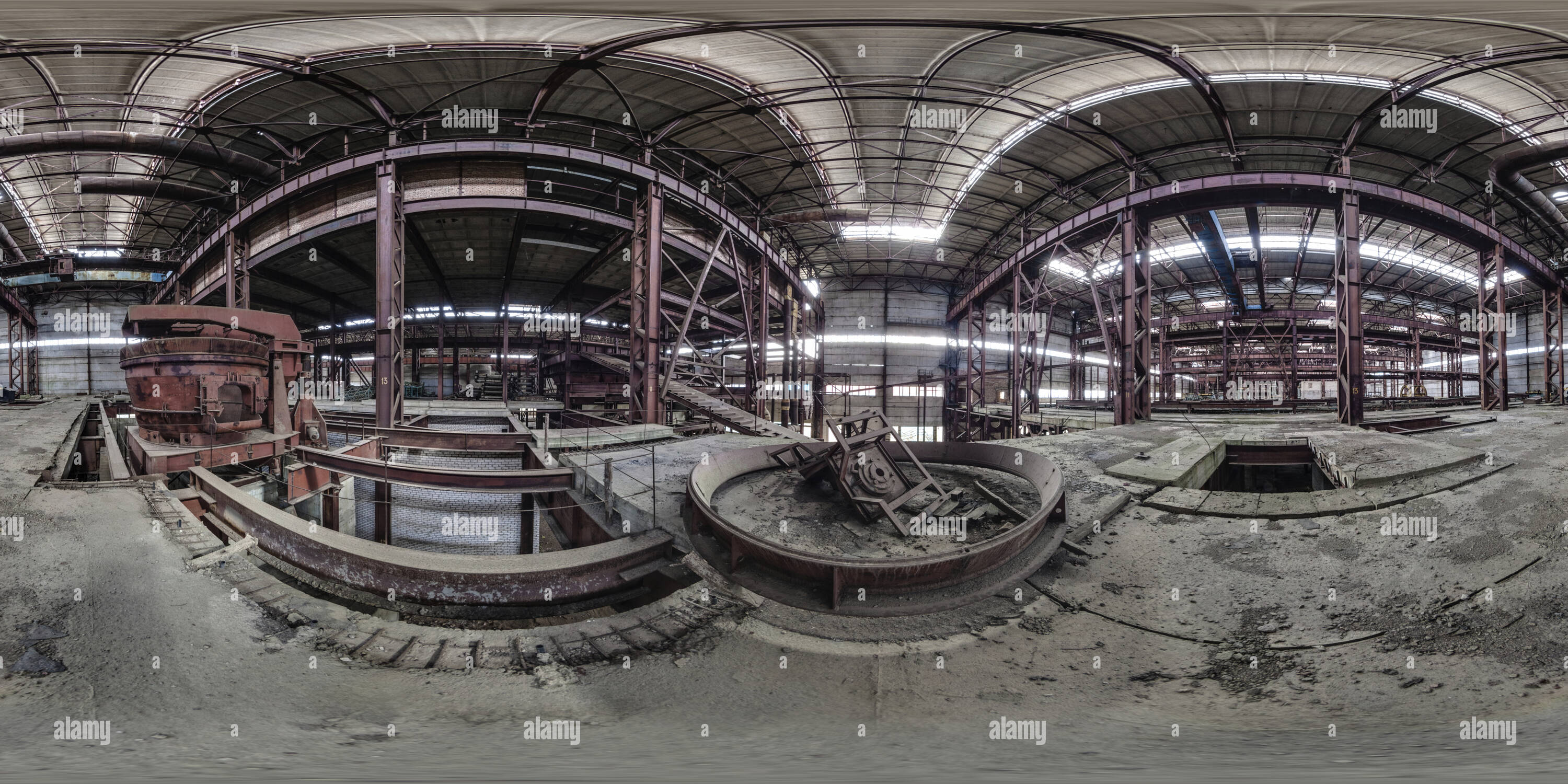 360° view of Lost Plant in Zodino (Belarus) 22 - Alamy