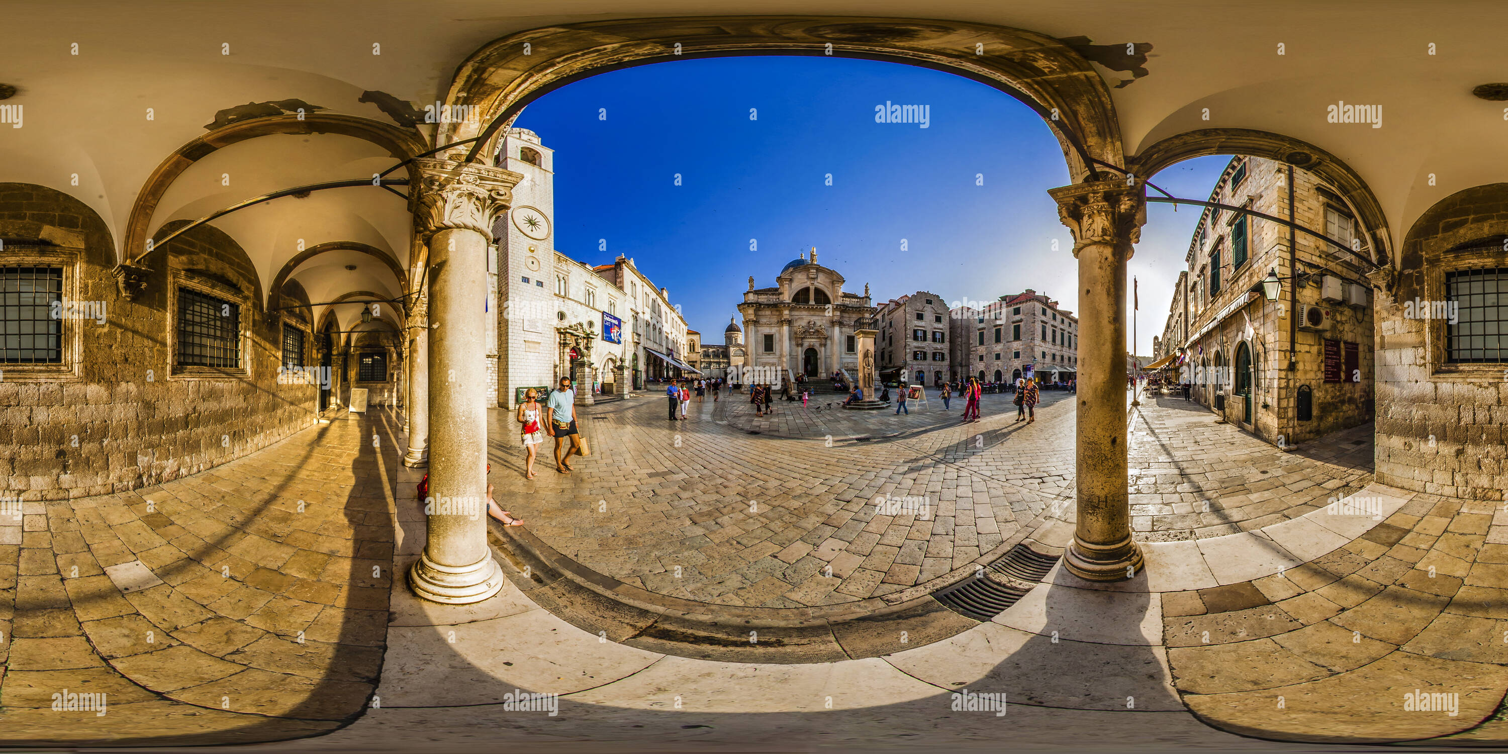 360° view of View from Sponza palace - Alamy