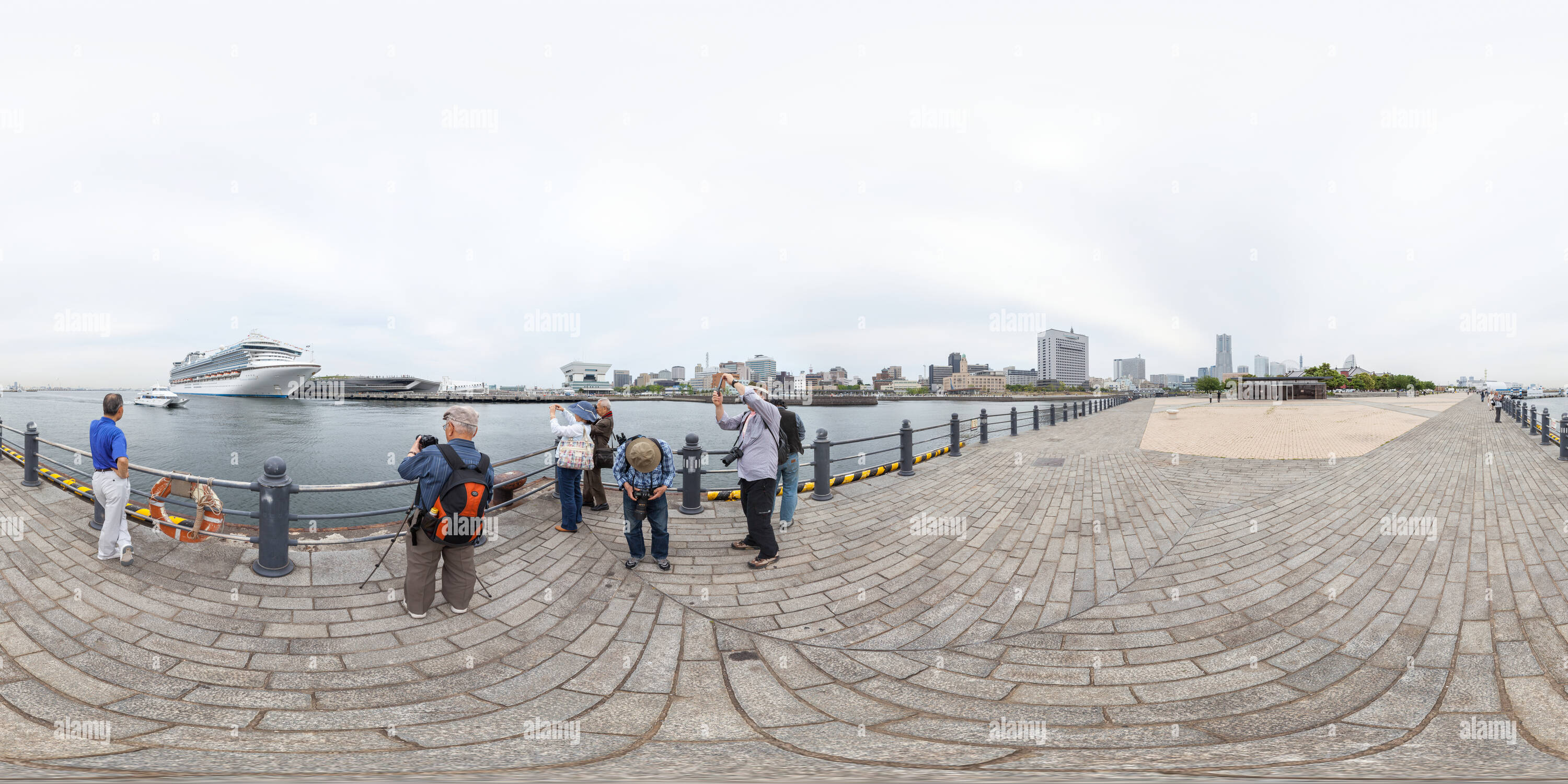 360° view of Red Brick Park - Alamy