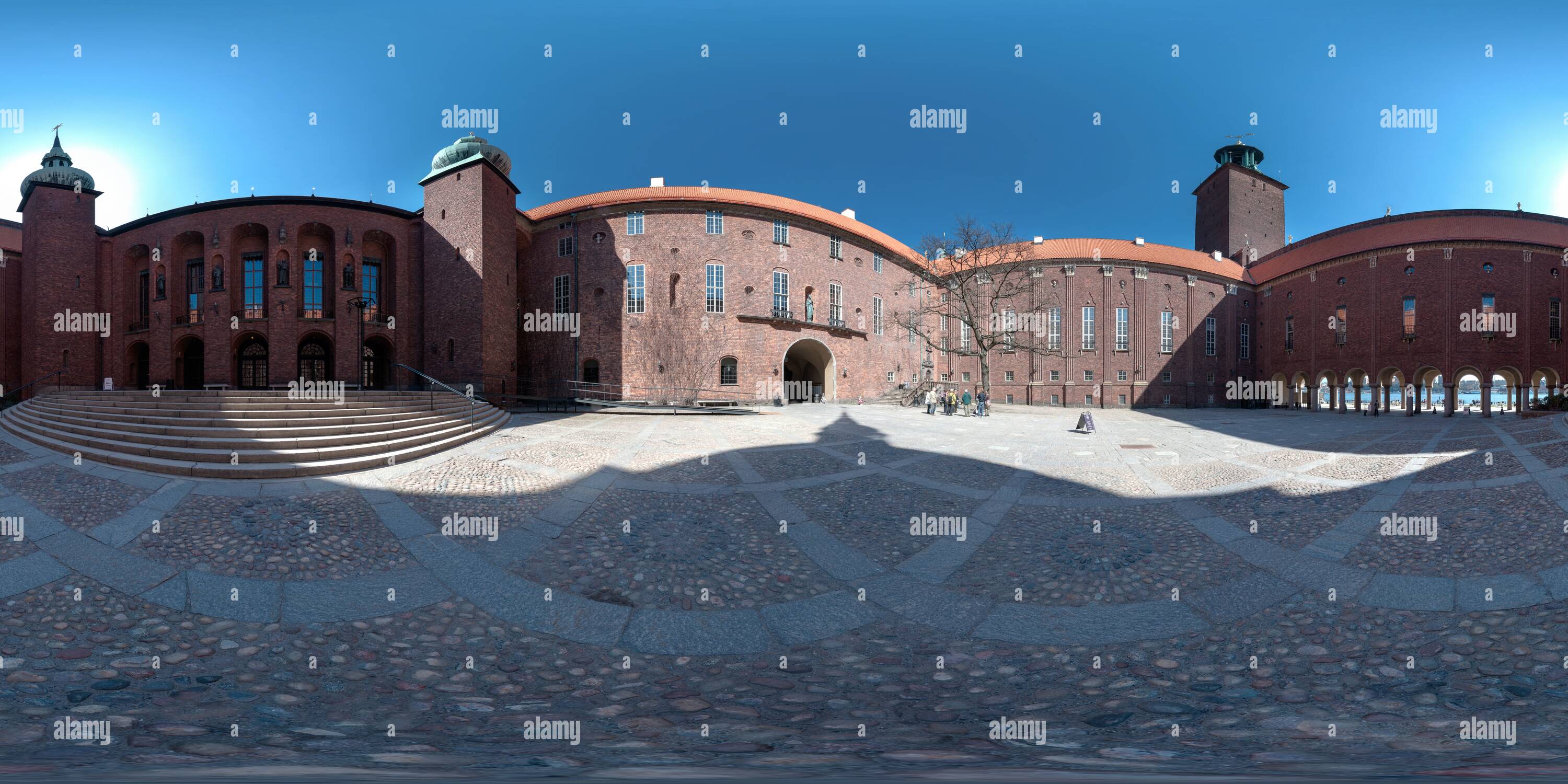 360° view of City Hall, Stockholm, Sweden - Alamy