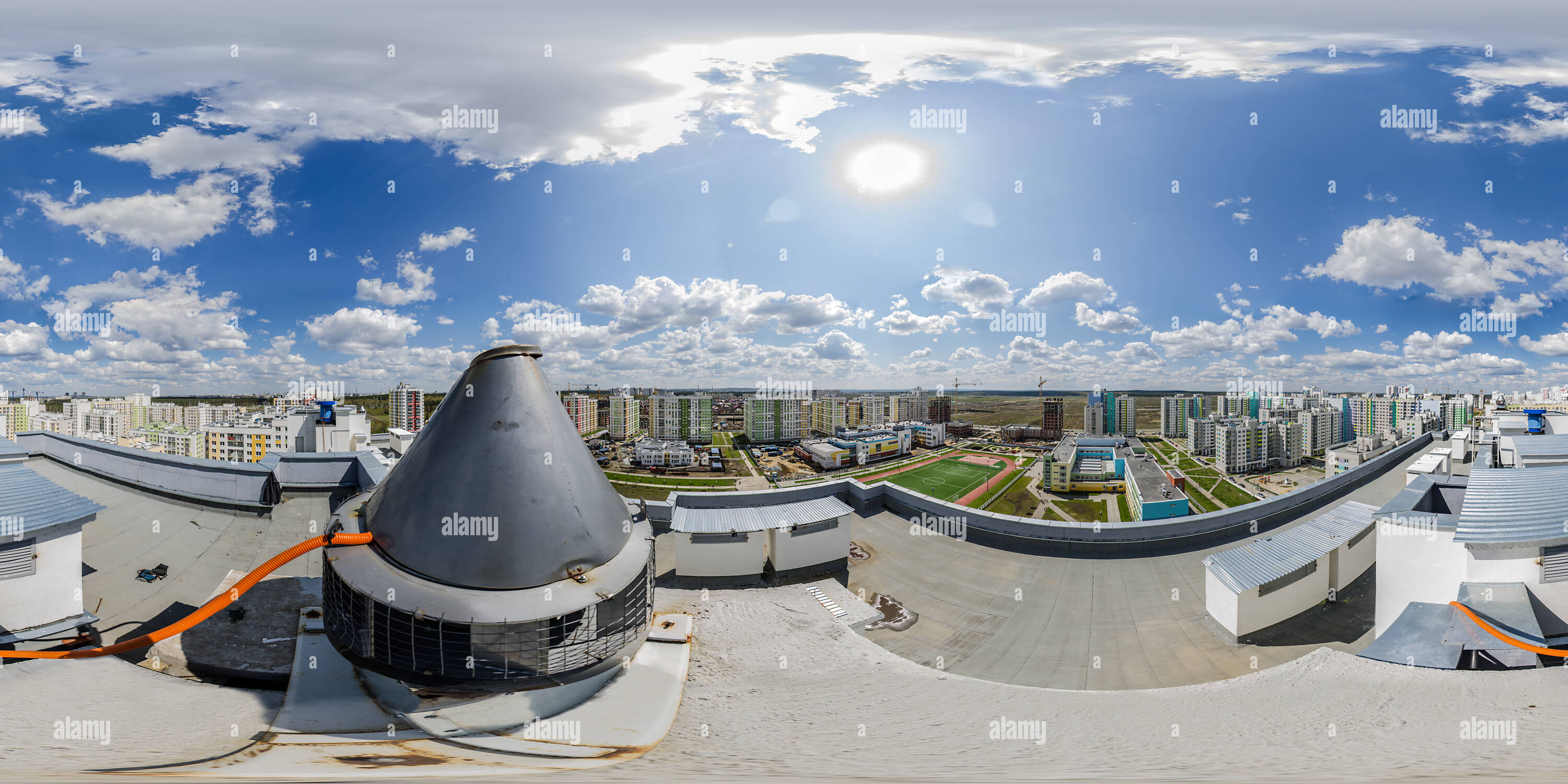 360° view of Residential area Academic - Alamy