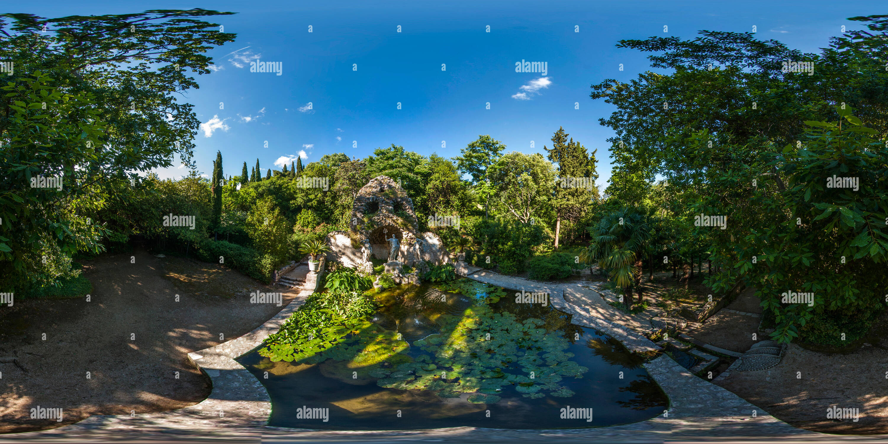 Trsteno arboretum fountain hi-res stock photography and images - Alamy