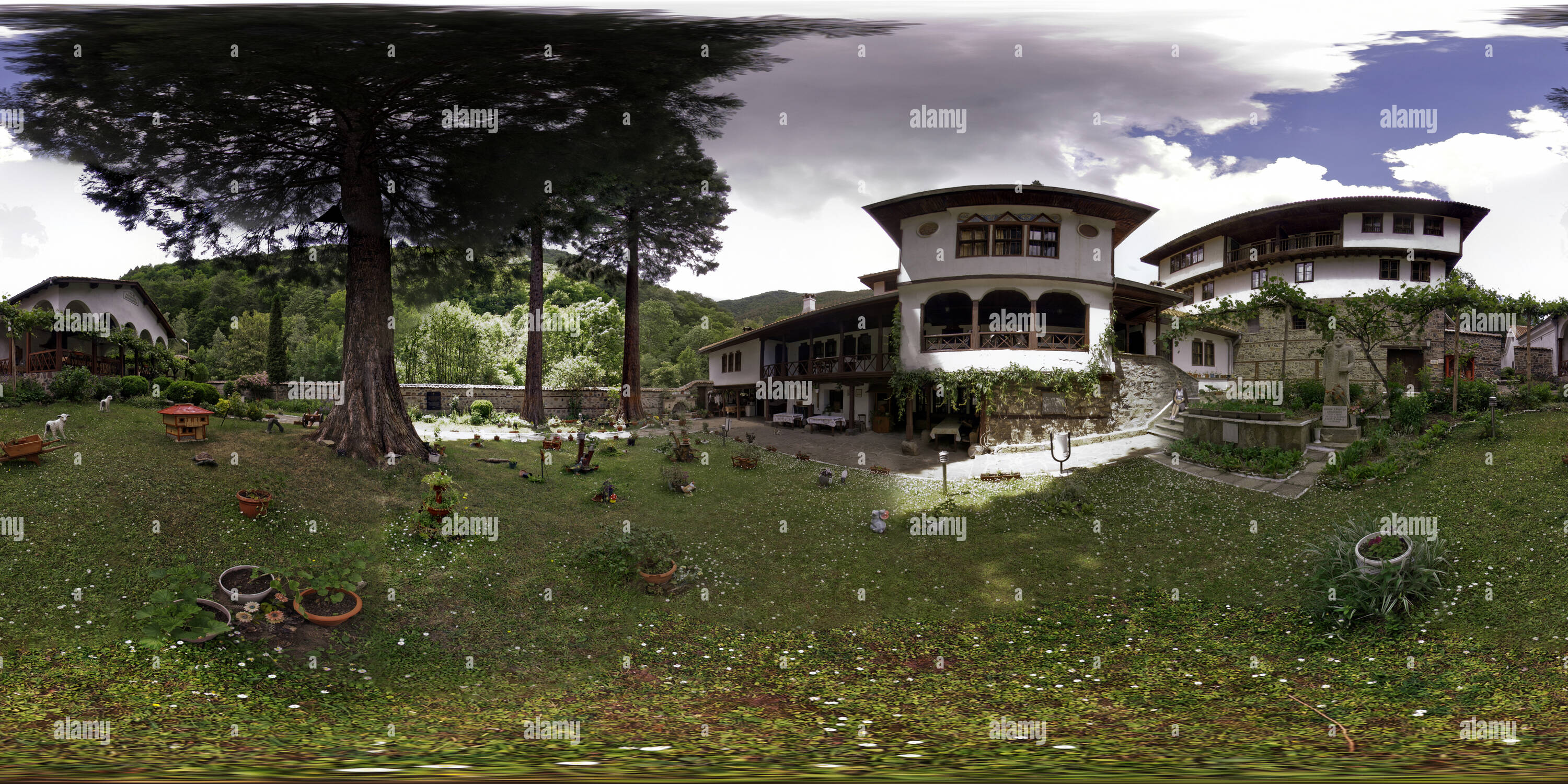 360° view of In Virgin Mary Monastery - Alamy