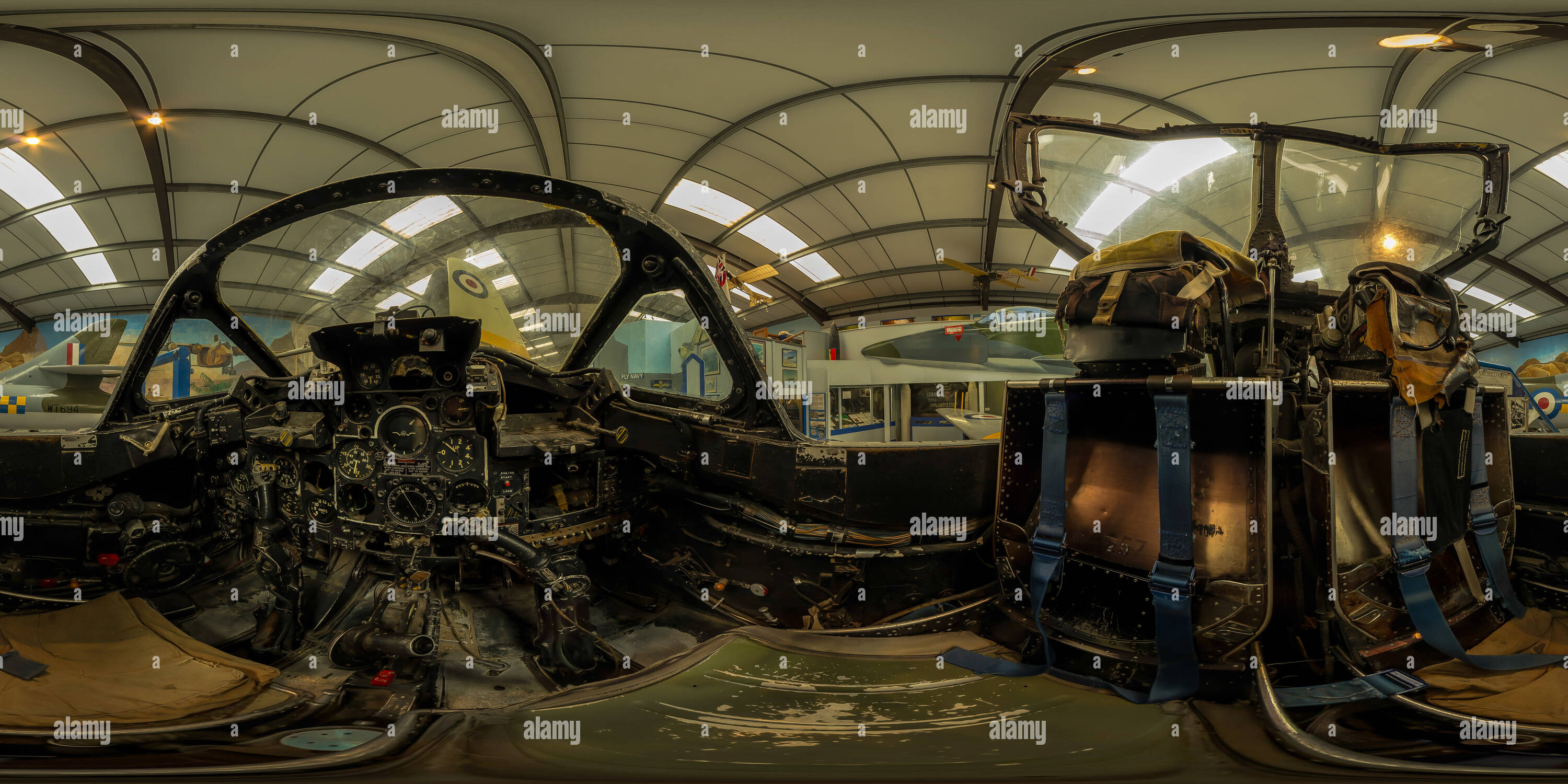 De havilland vampire cockpit hi-res stock photography and images - Alamy