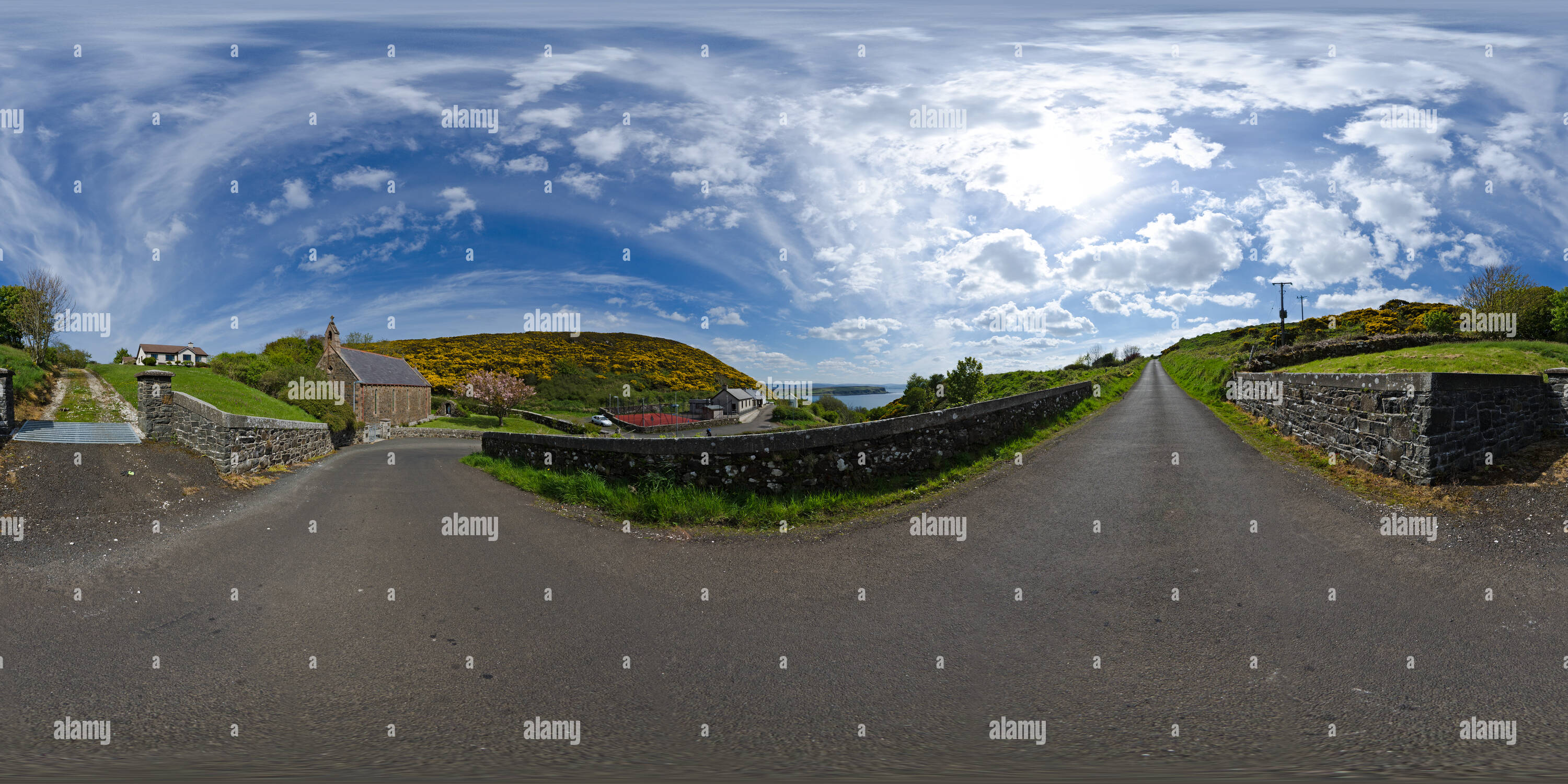 360° view of Rathlin Island Walking Tour 013 - Alamy