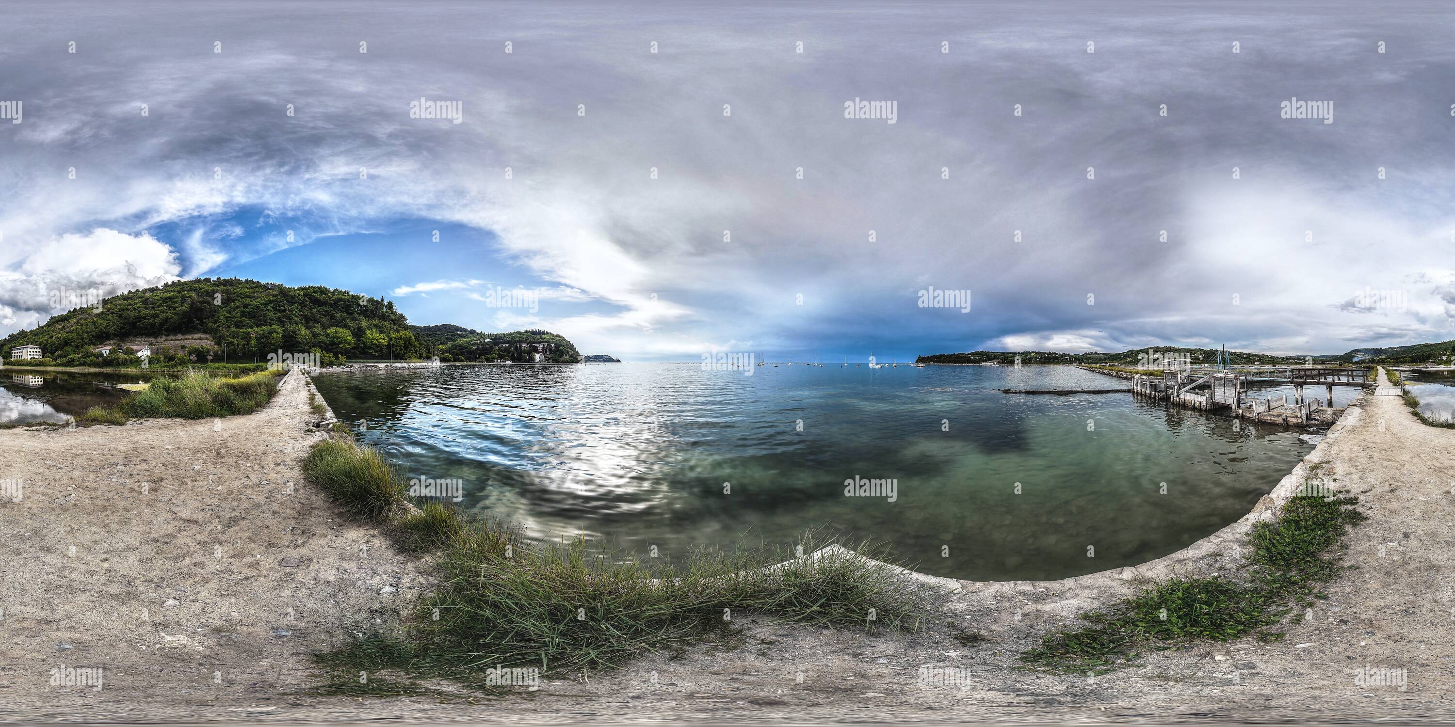 Strunjan beach hi-res stock photography and images - Alamy