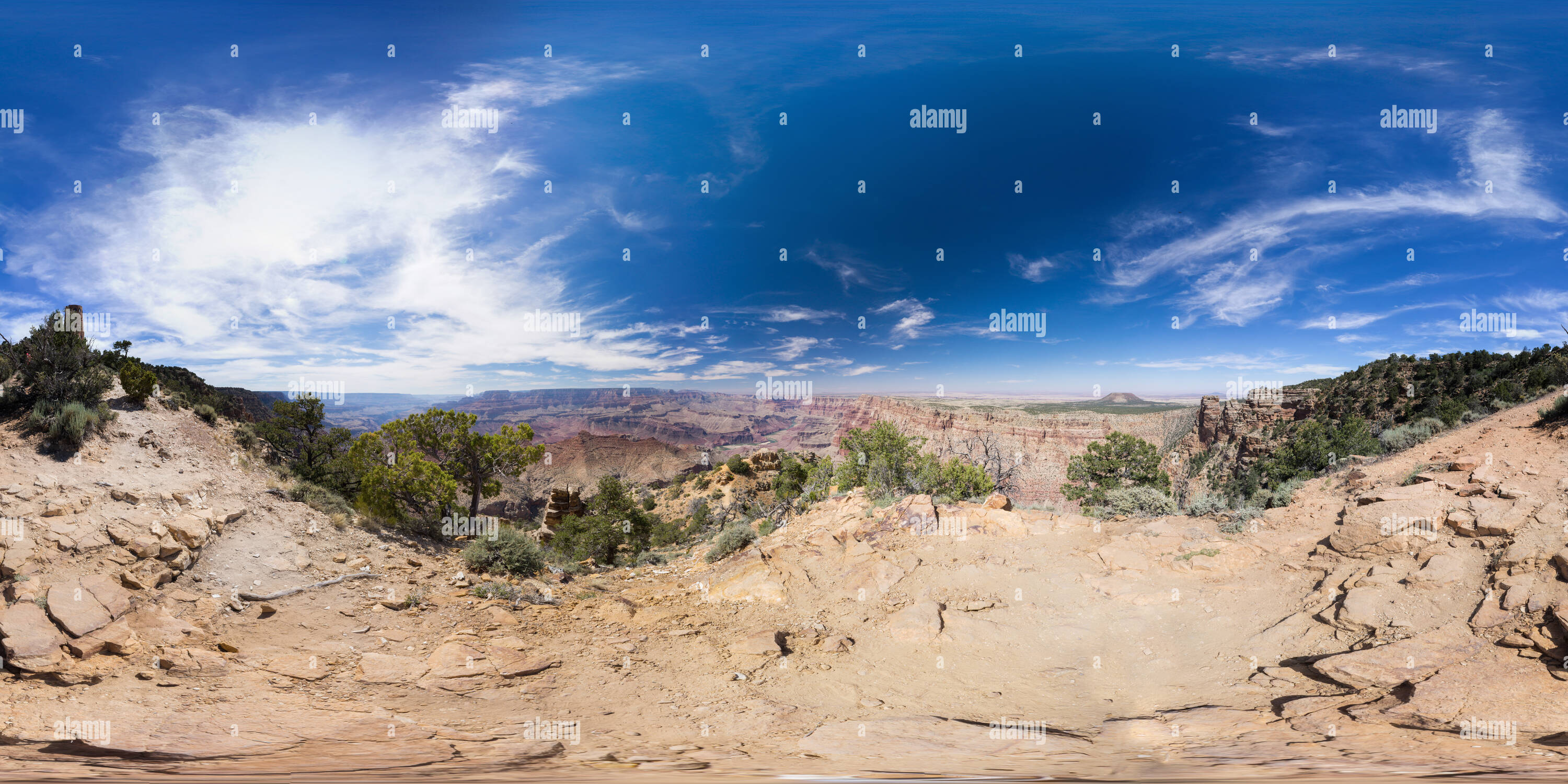 360° view of Grand Canyon Desert View - Alamy