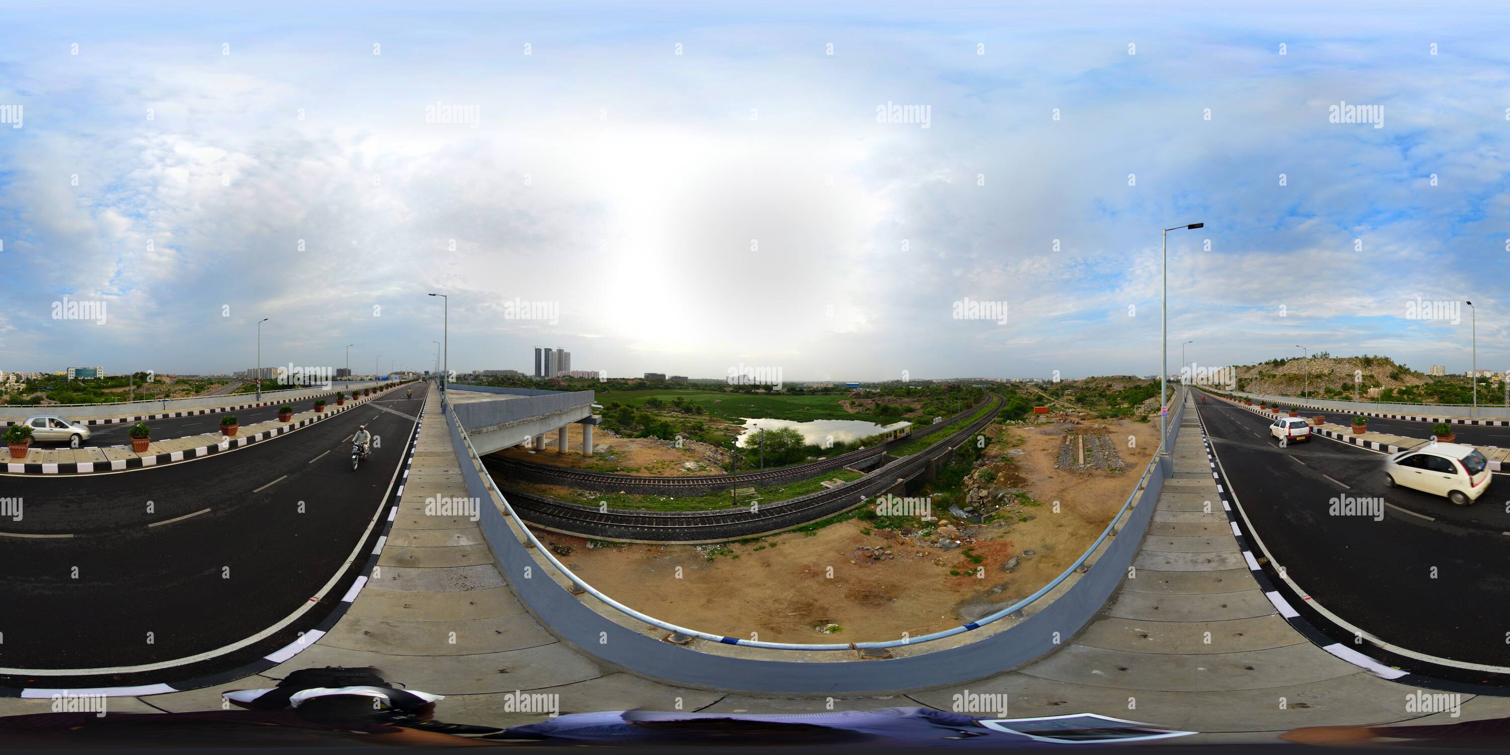 Kukatpally flyover hi-res stock photography and images - Alamy