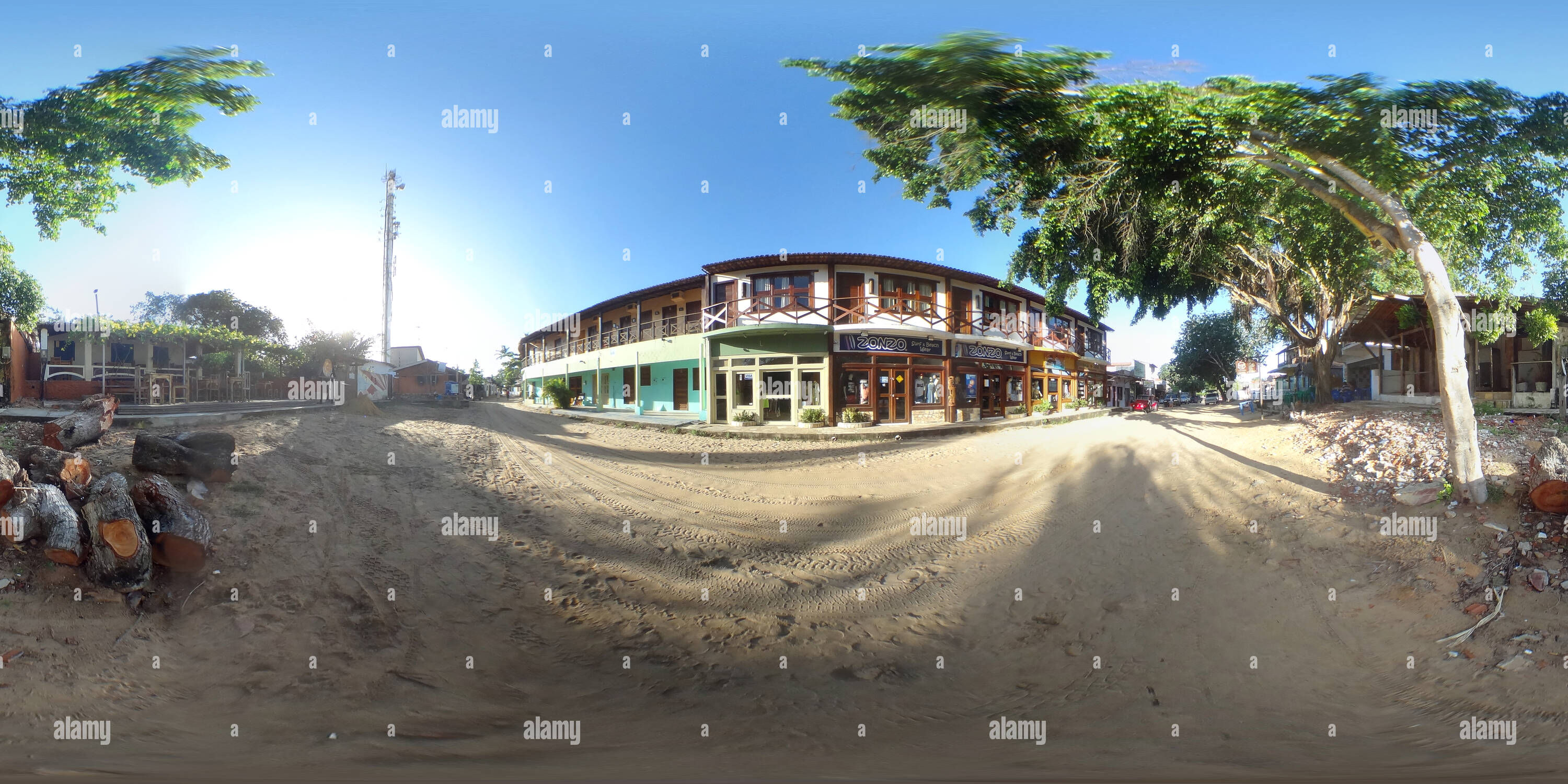 360° view of Jericoacoara Panorama Dsc05464 - Alamy