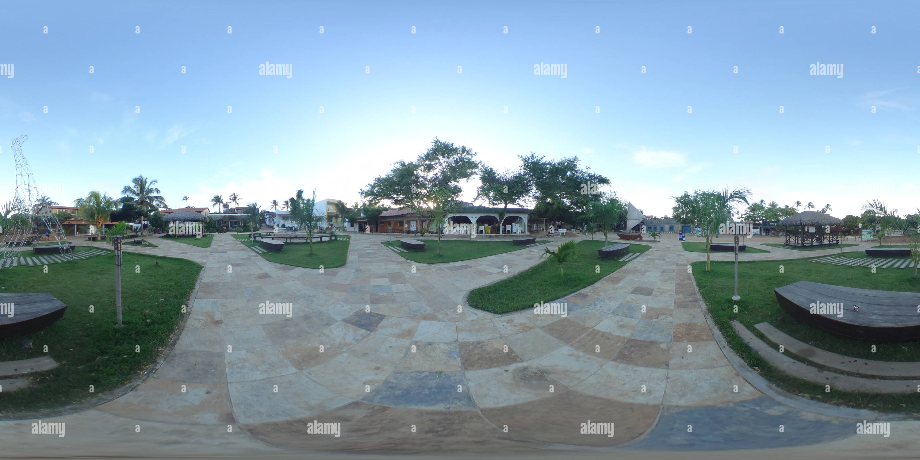 360° view of Jericoacoara Panorama Dsc05791 - Alamy