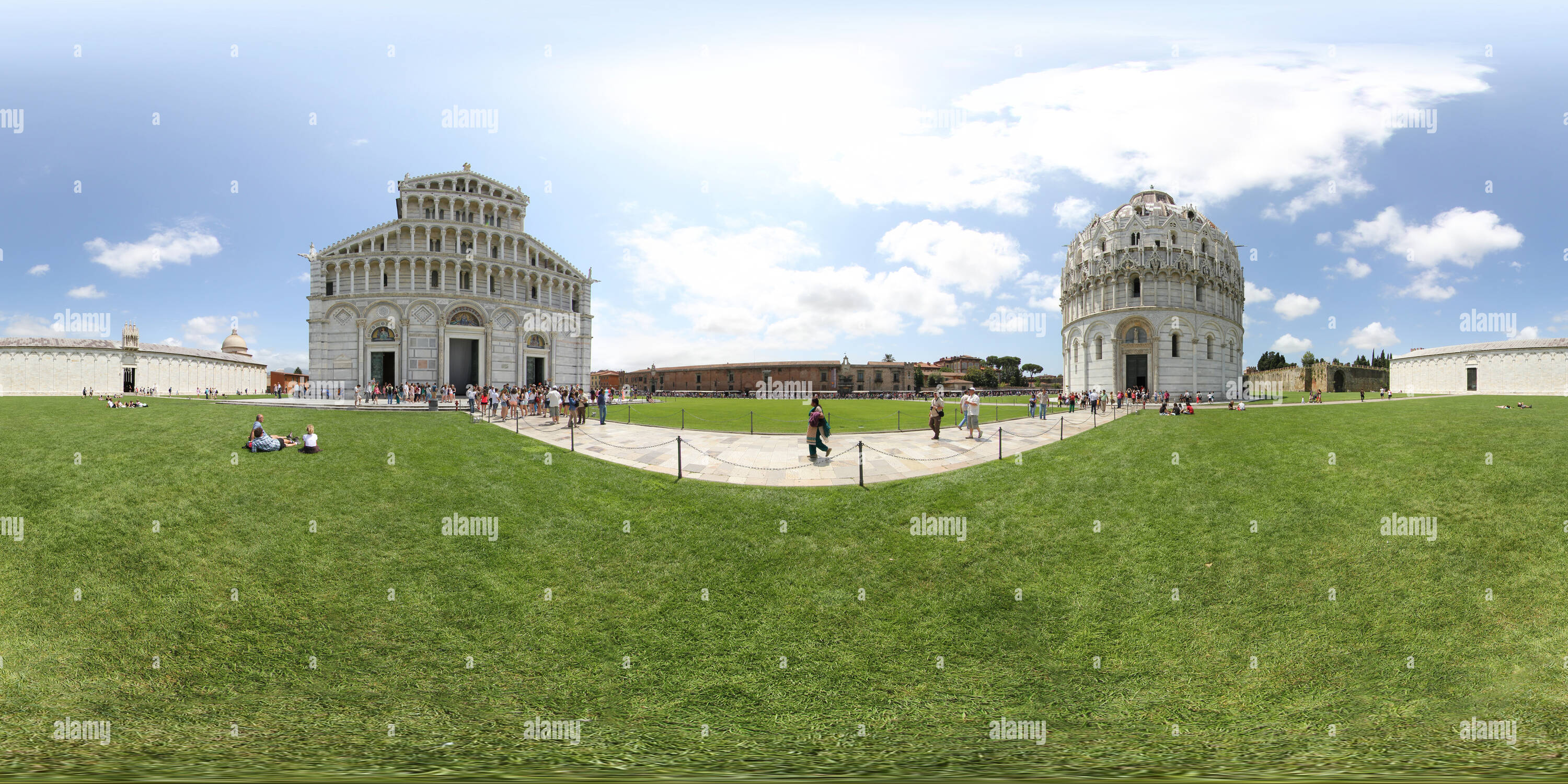 360° view of The Leaning Tower Of Pisa - Alamy