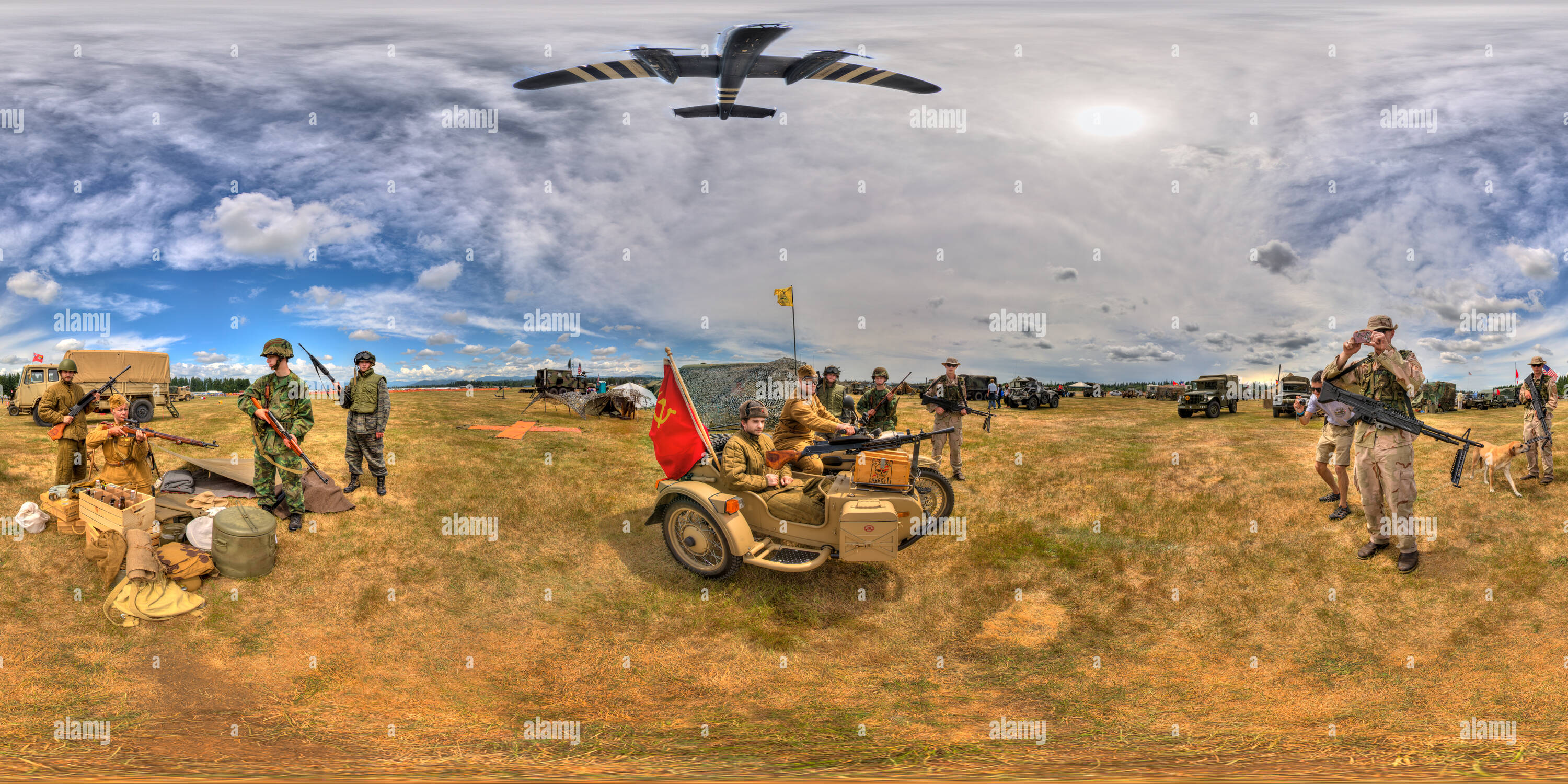 360° view of Military Mashup, Camp Adams, Arlington Fly-In, Arlington ...