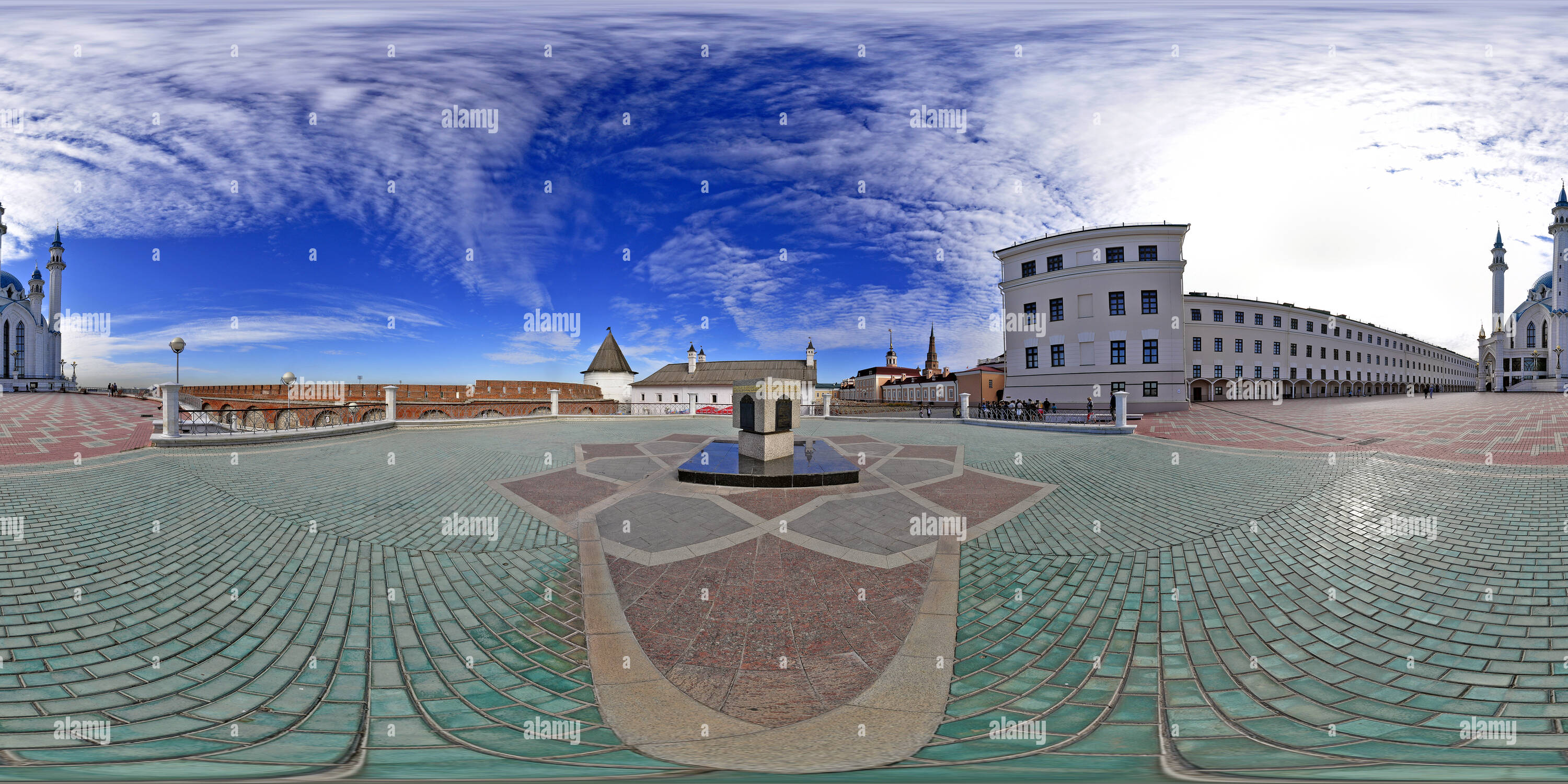 360° view of Memory stone - Kazan Kremlin - Alamy
