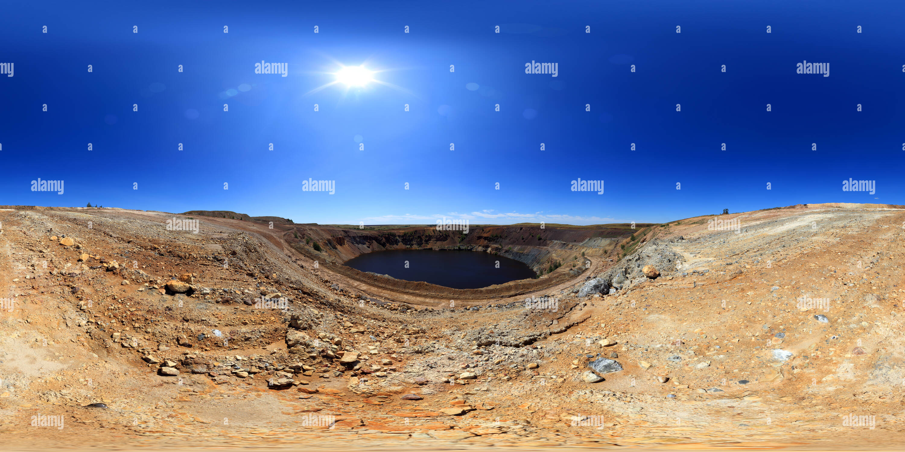 360° view of Yaman Kasy Quarry - Alamy