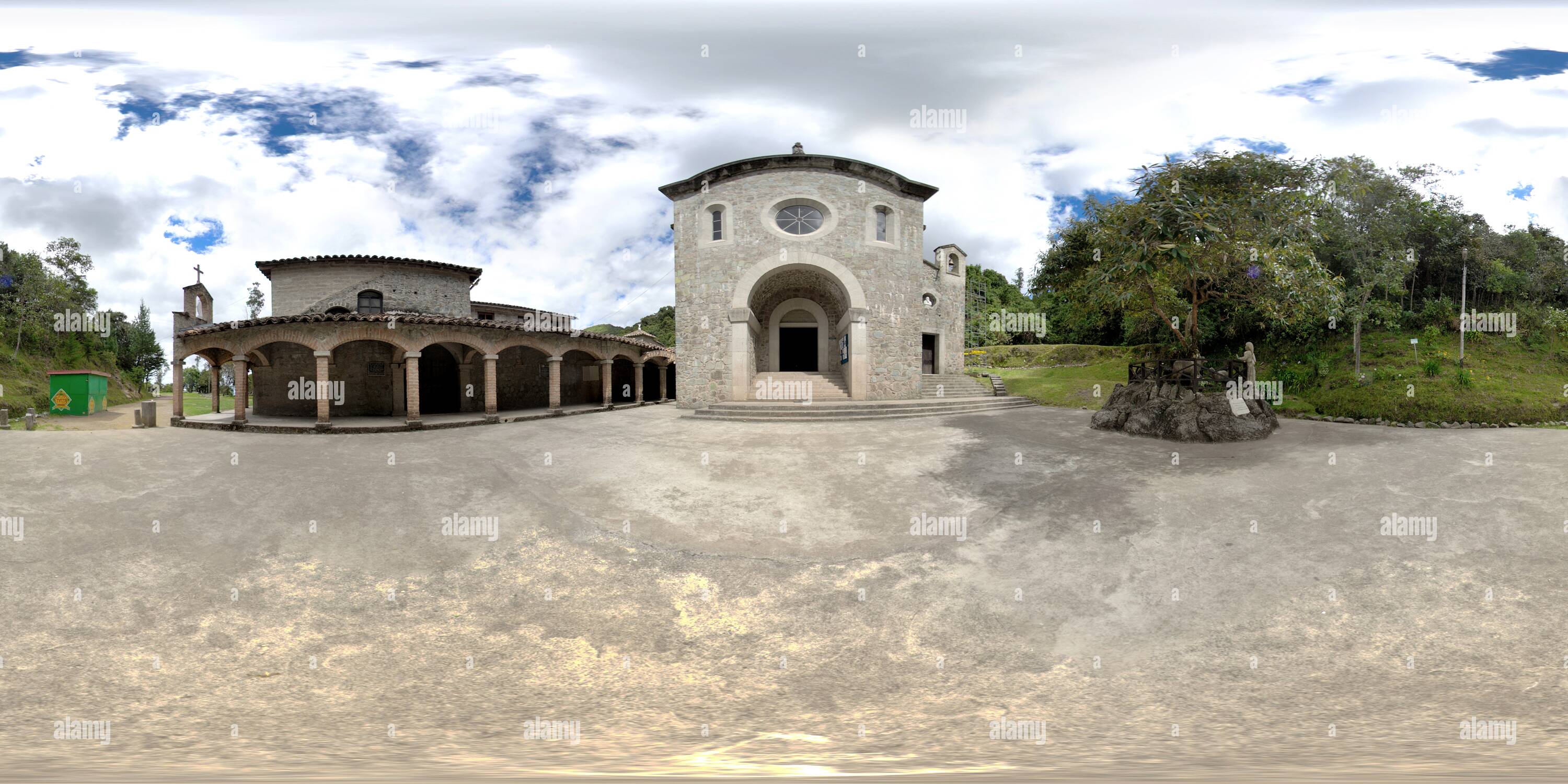 360° view of Templo y Monasterio de Maria Magdalena en Berruecos ...