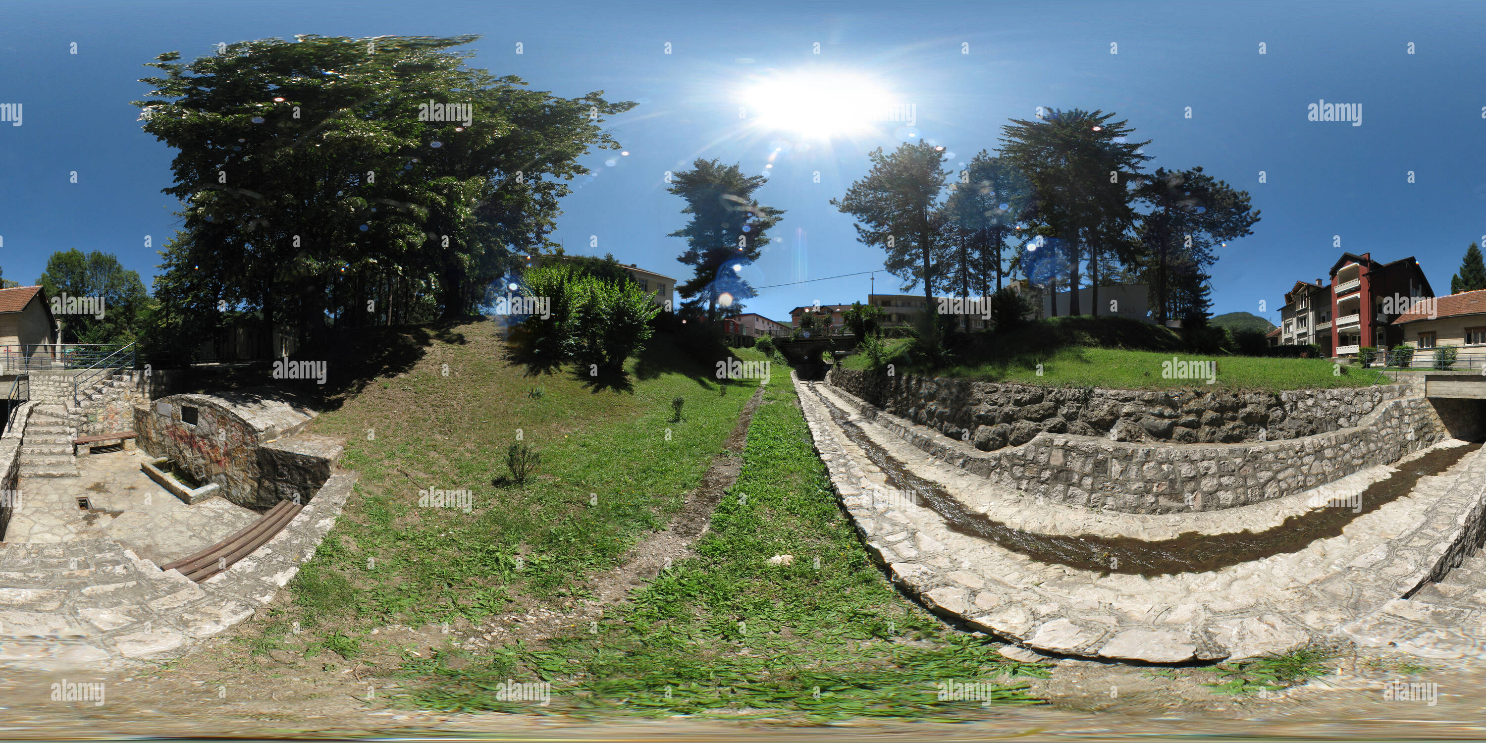 Fountain park ivanjica srbija serbia hi-res stock photography and ...