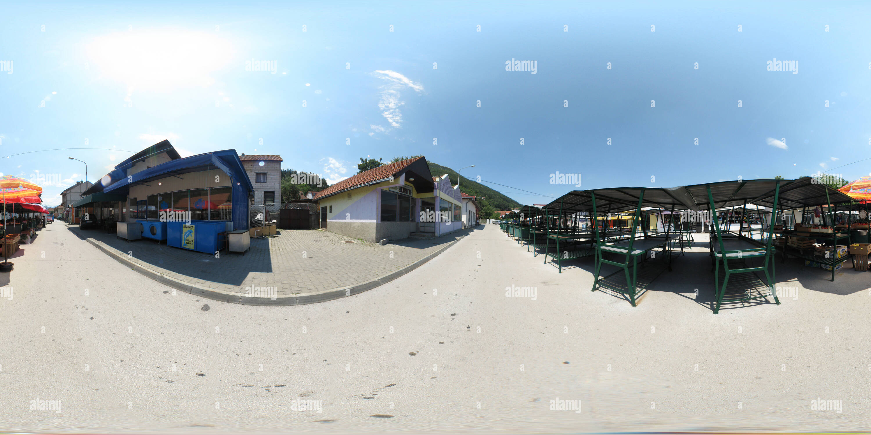 360° view of Ivanjica - At the Market - Alamy