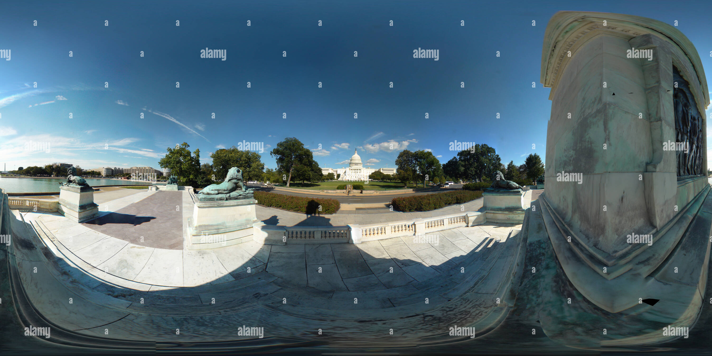 360° view of United States Capitol Building Washington DC - Alamy