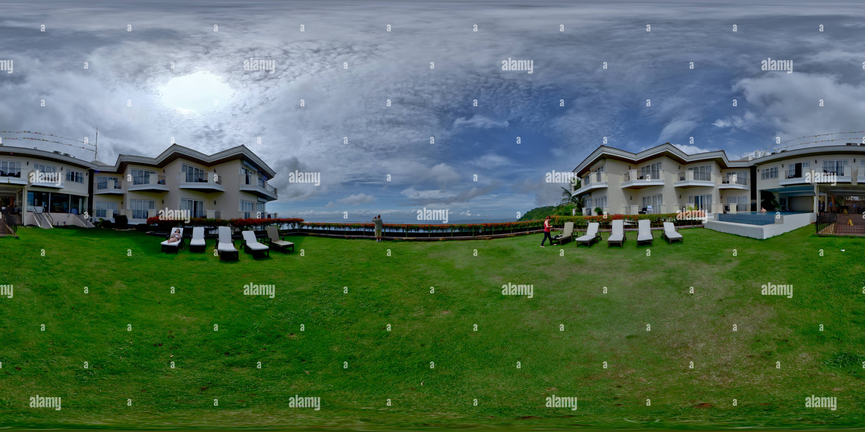 360° view of The Lake Hotel - Alamy