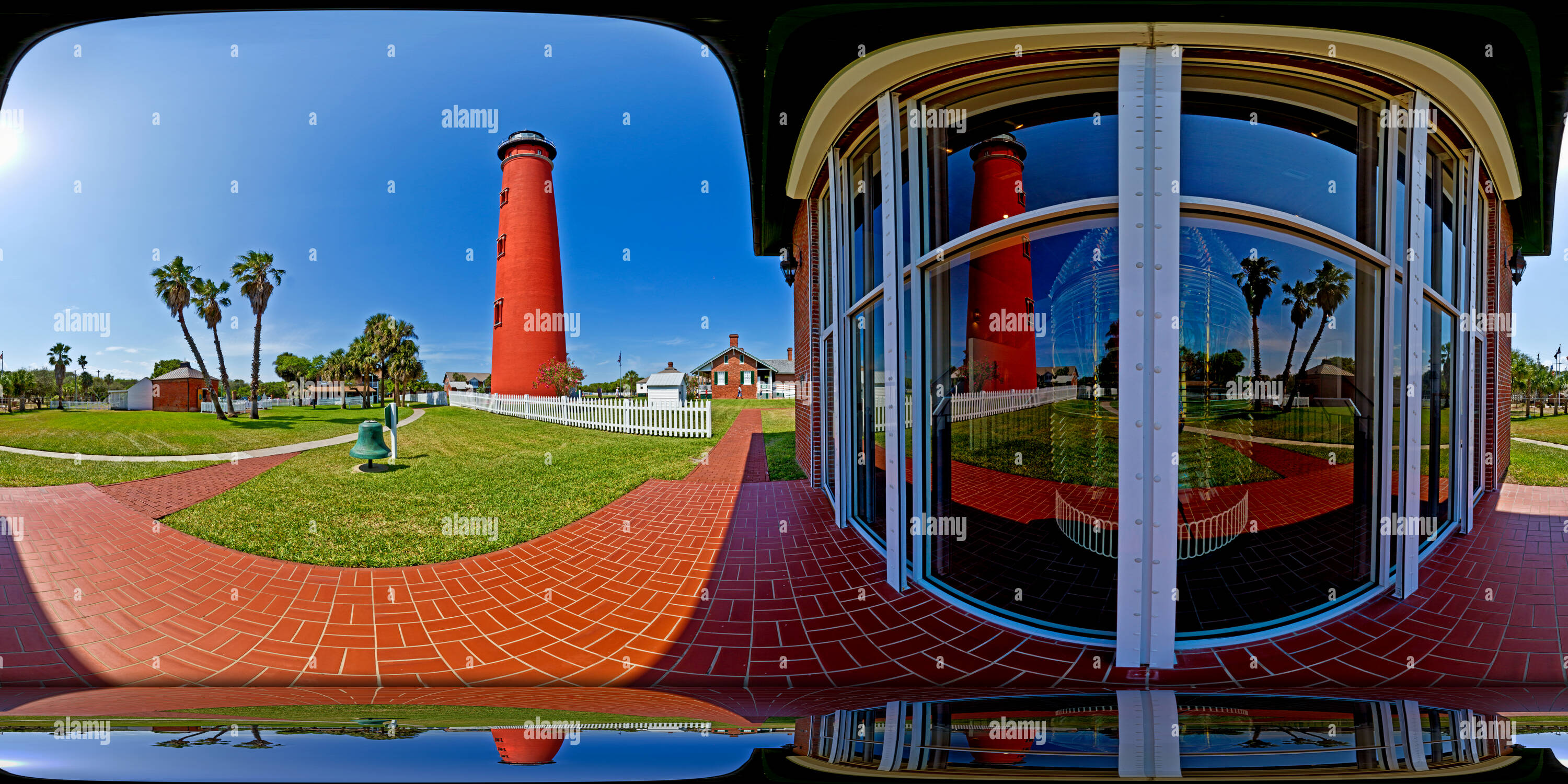 360° view of Ponce Inlet Lighthouse 2 - Alamy