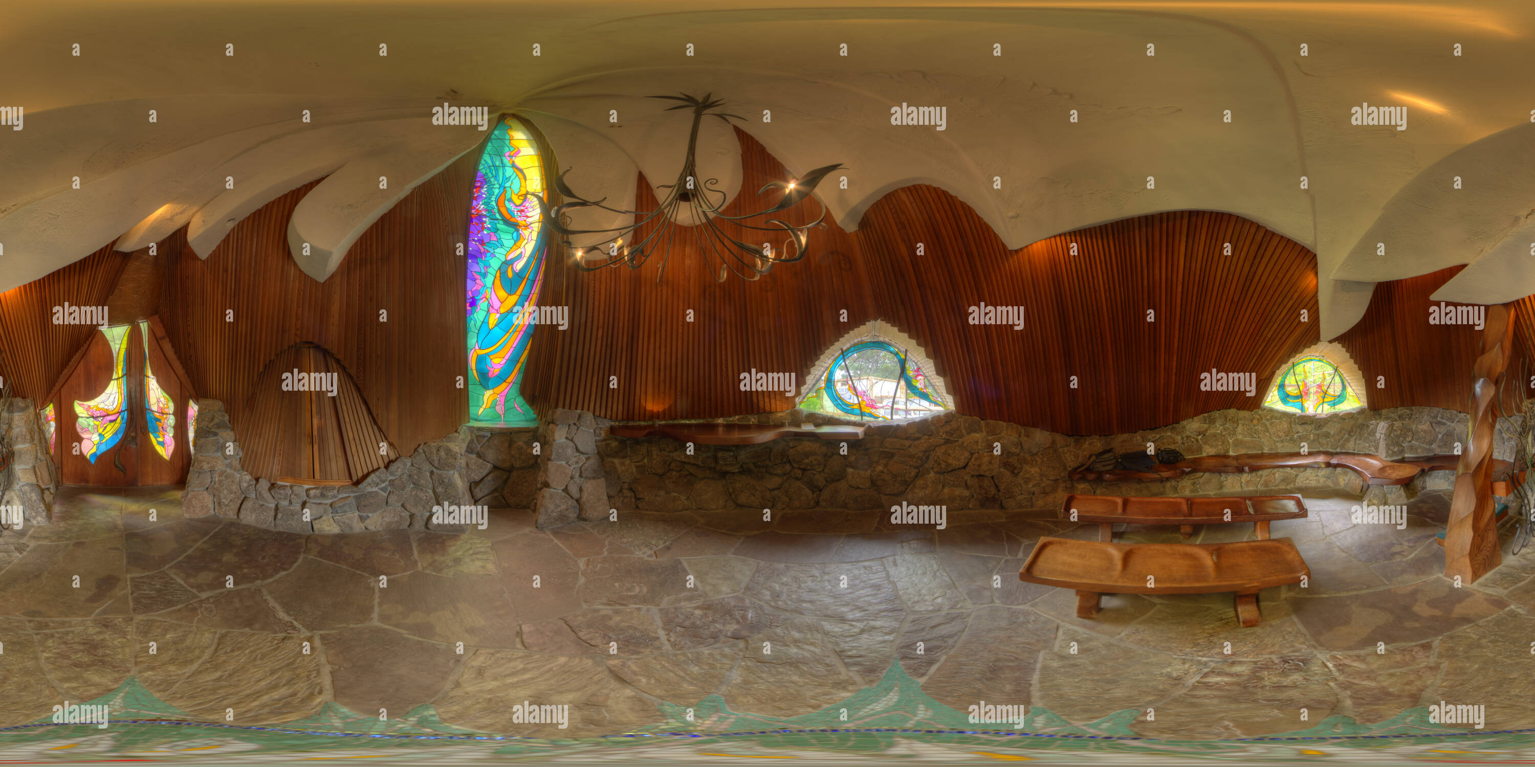 360° view of The Sea Ranch Chapel, Sea Ranch, Sonoma County, California ...
