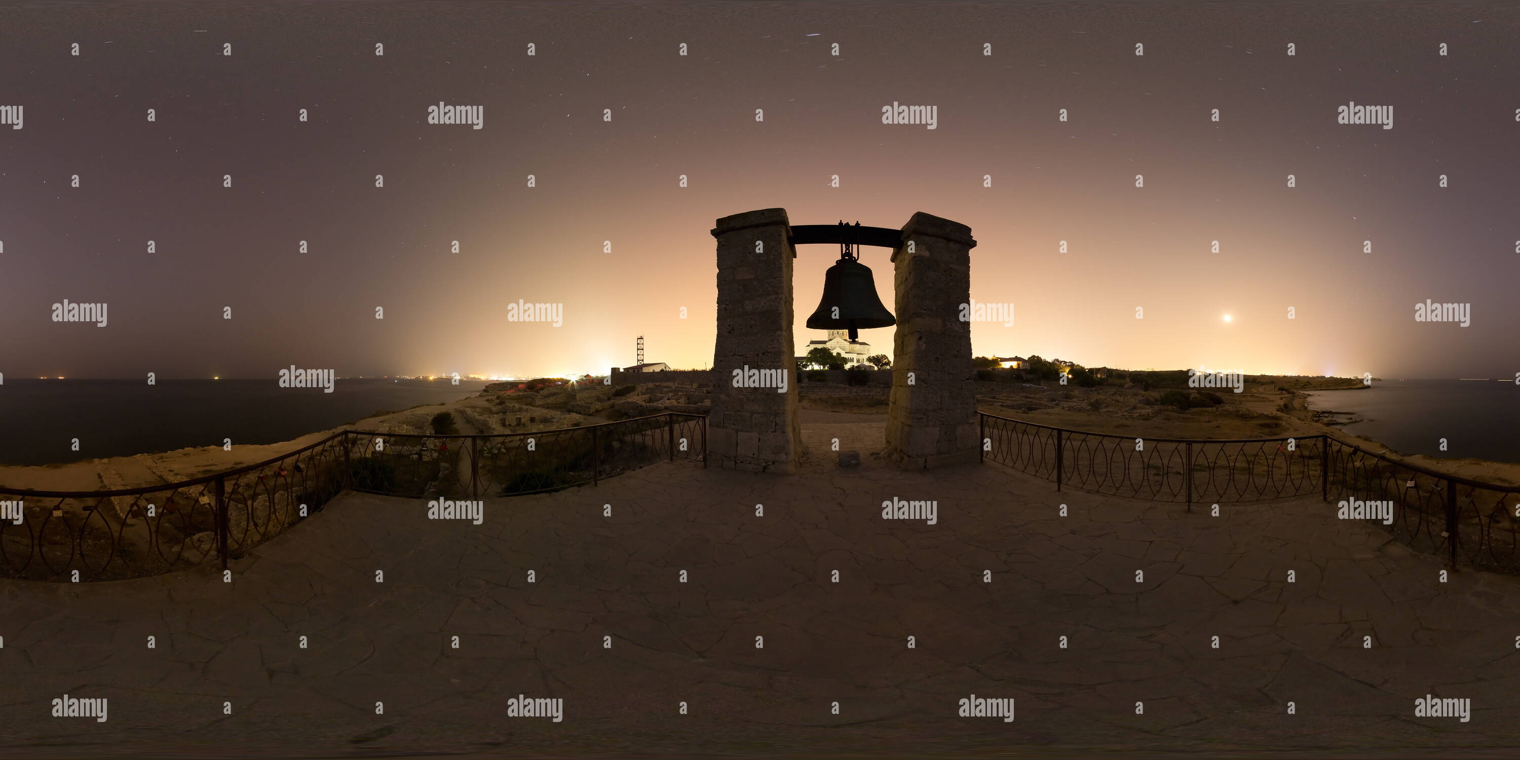 360° view of Night in Chersonesus - Alamy