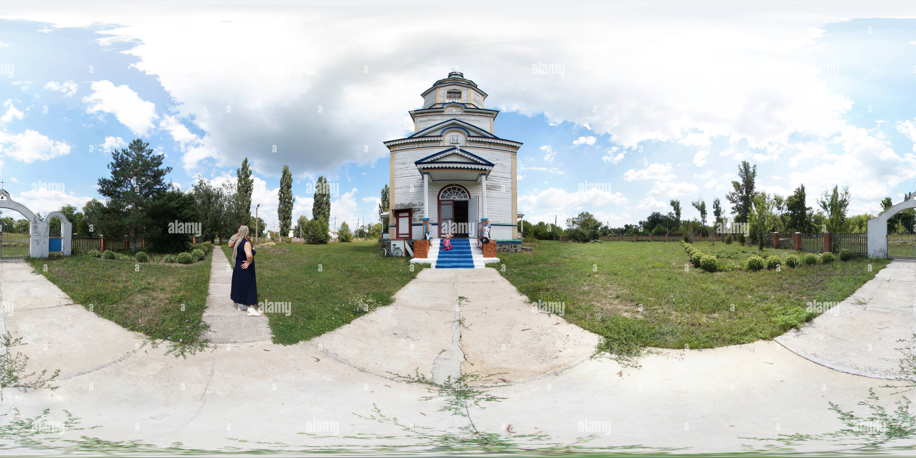 360° view of Svyato Uspenskaya Tserkov' - Alamy