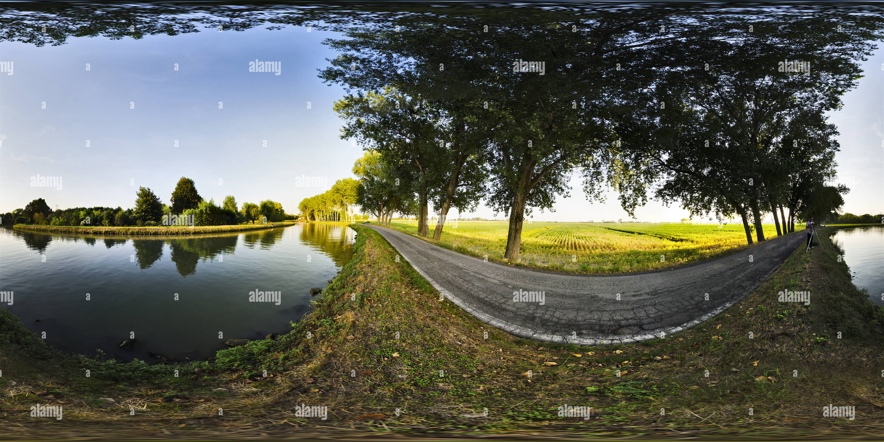 360° view of Malcontenta - Fusina (Ve - Alamy